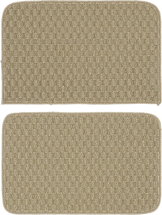 Amazon.com: Garland Rug Town Square Area Rug, 2-Piece Set 18"x28" & 18 ...