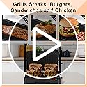 Amazon.com: UVFAST Small Panini Press Grill Sandwich Maker, Electric 3 ...
