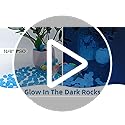 Amazon.com: NAMTSO Glow in The Dark Rocks Outdoor, 500 pcs Blue Solar ...