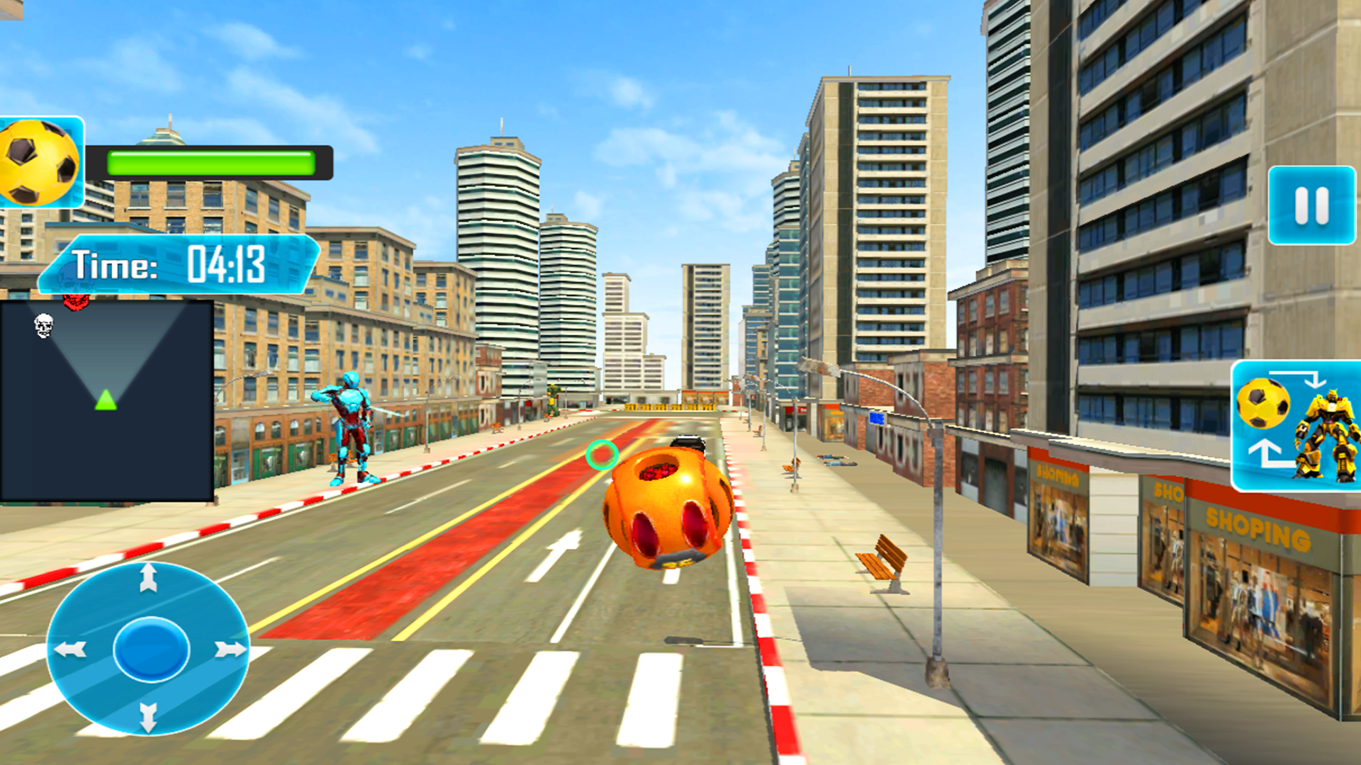 Futuristic Mega Ball Robot Transform Simulator: Ultimate Robot Shooting ...