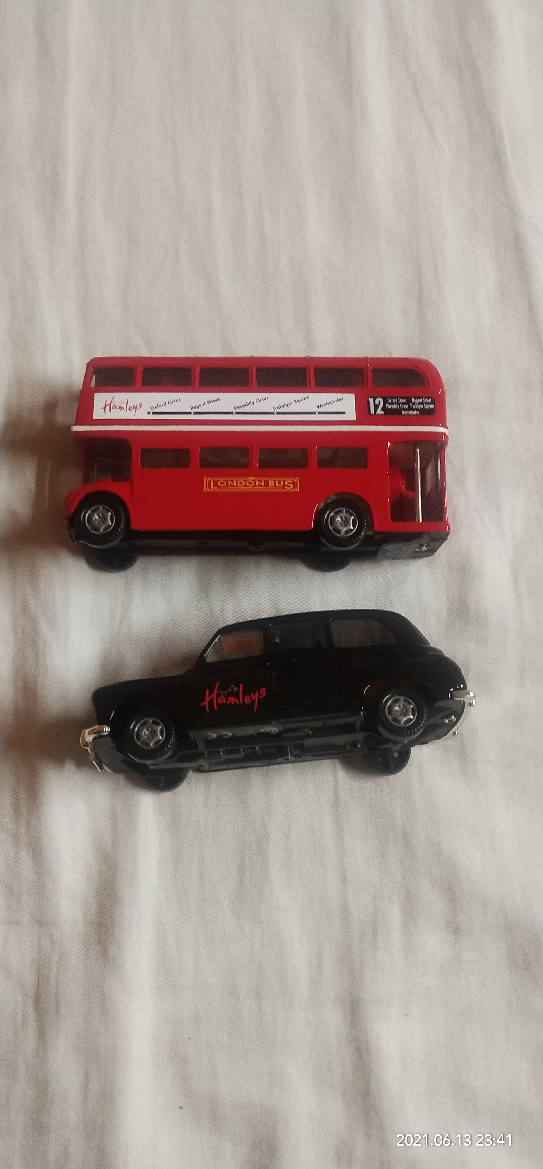 Hamleys London Double Decker Bus (Red) : Amazon.in: Toys & Games