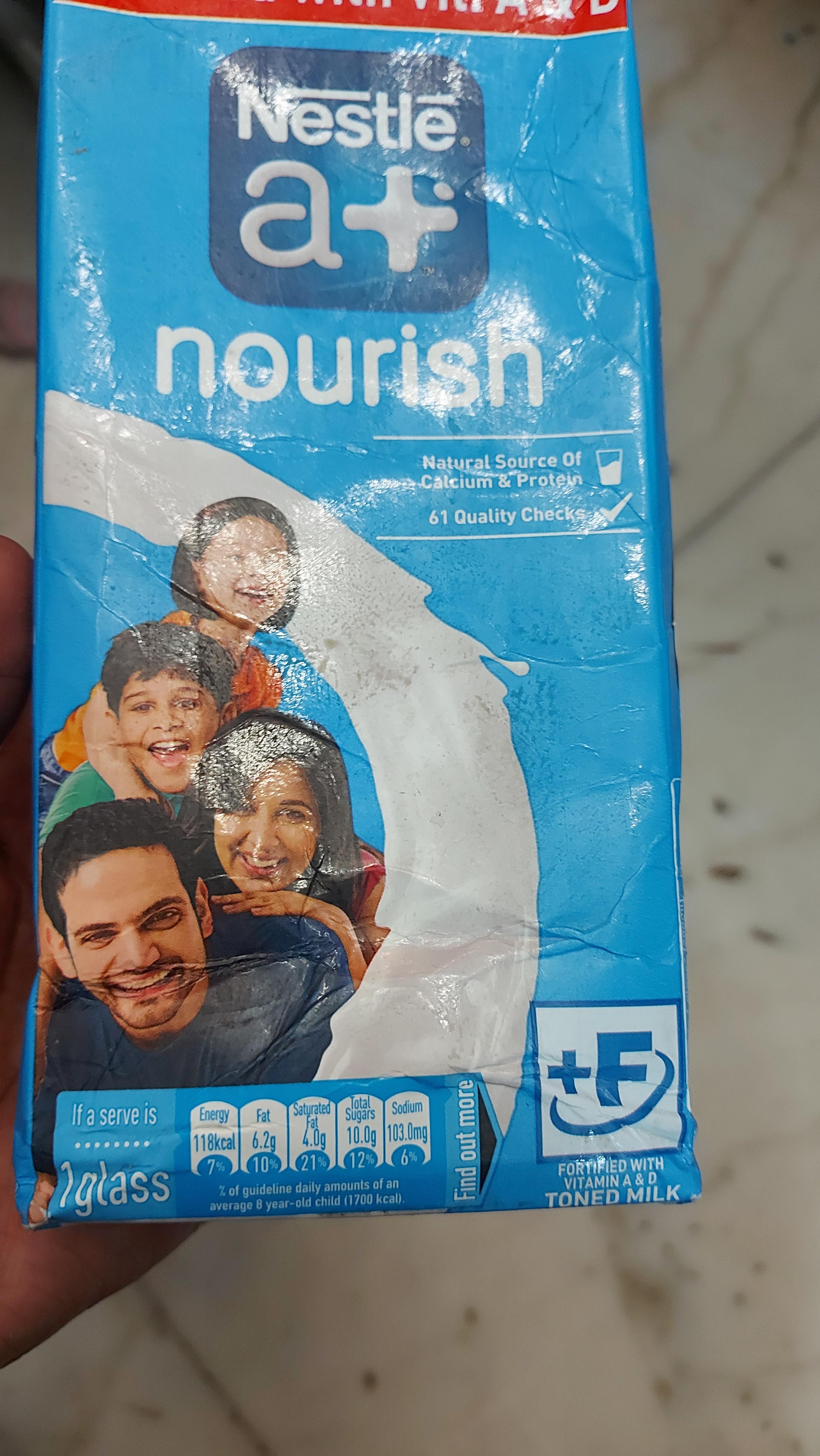 Nestle a+ Nourish Toned Milk, 1Ltr : Amazon.in: Grocery & Gourmet Foods