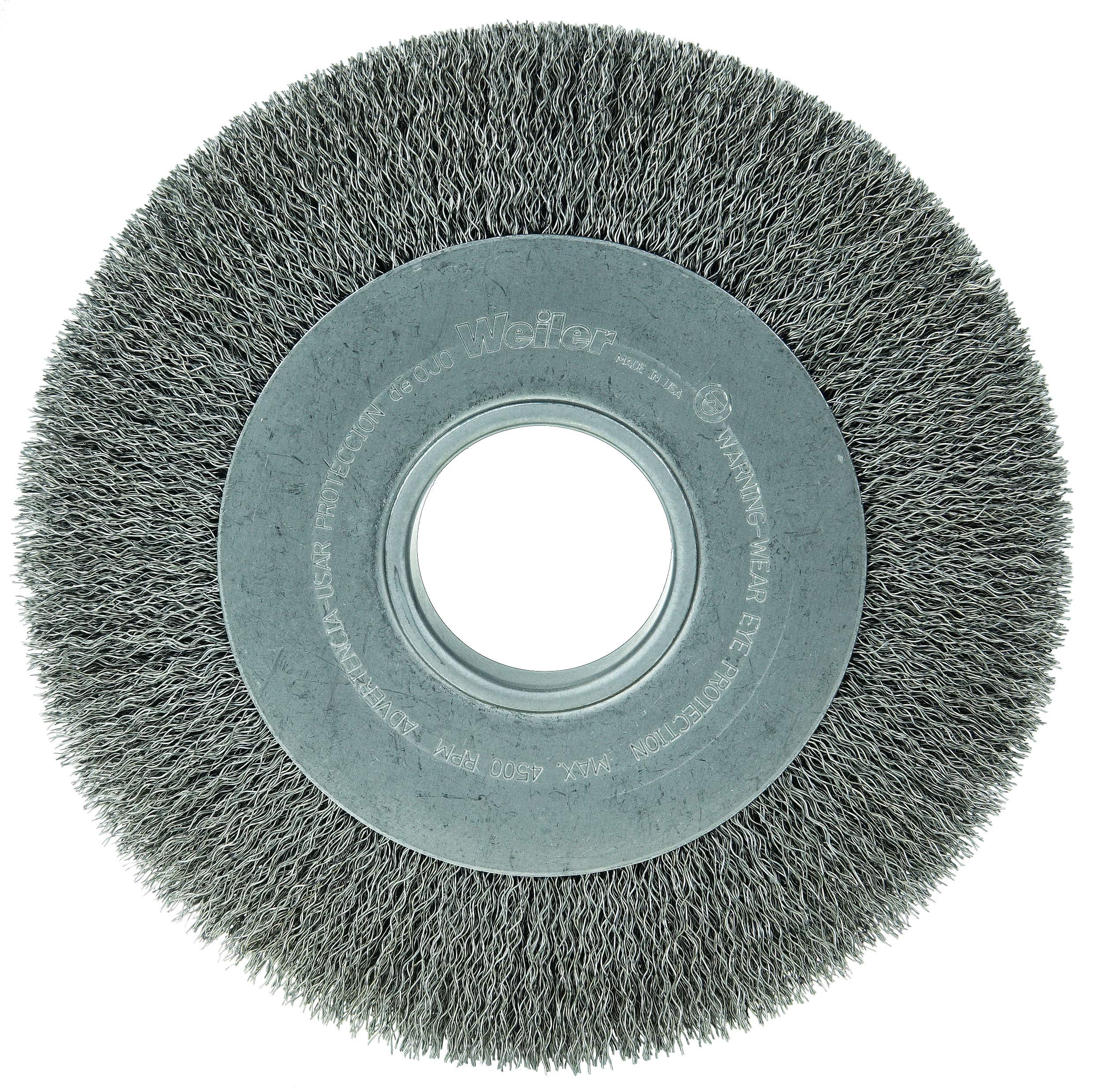 Snapklik.com : Weiler 06120 8" Medium Face Crimped Wire Wheel