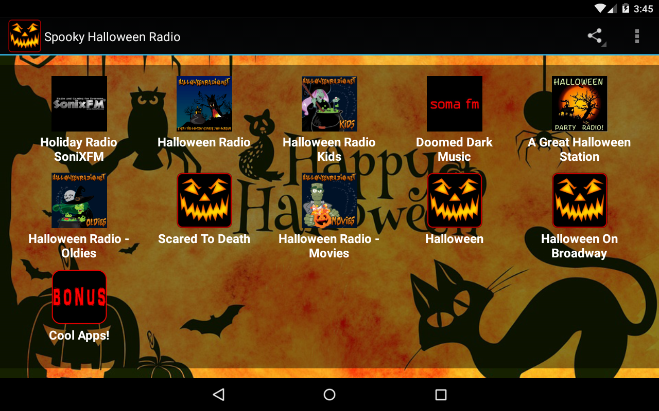 Spooky Halloween Radio - App on Amazon Appstore