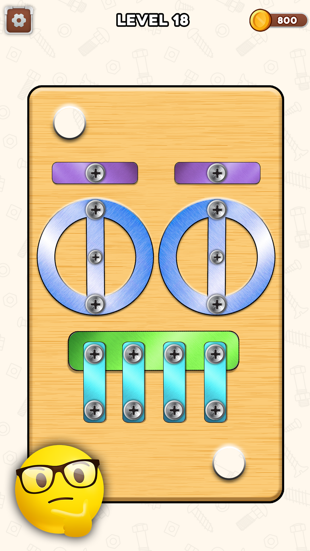 Screw Nuts And Bolts 3D Puzzles For Adults - Wood Nuts and Bolts Puzzle ...