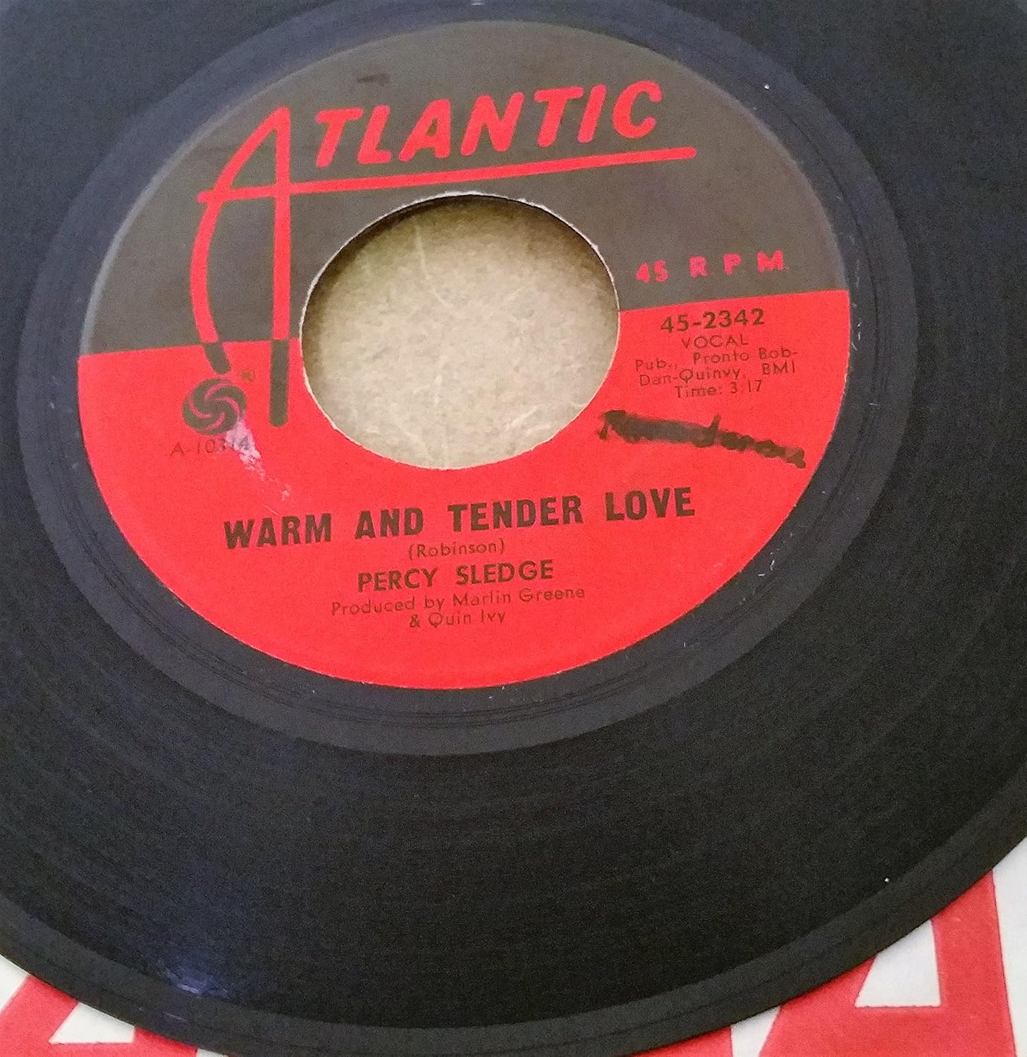 PERCY SLEDGE 45 RPM Warm and Tender Love / Sugar Puddin' - Amazon.com Music