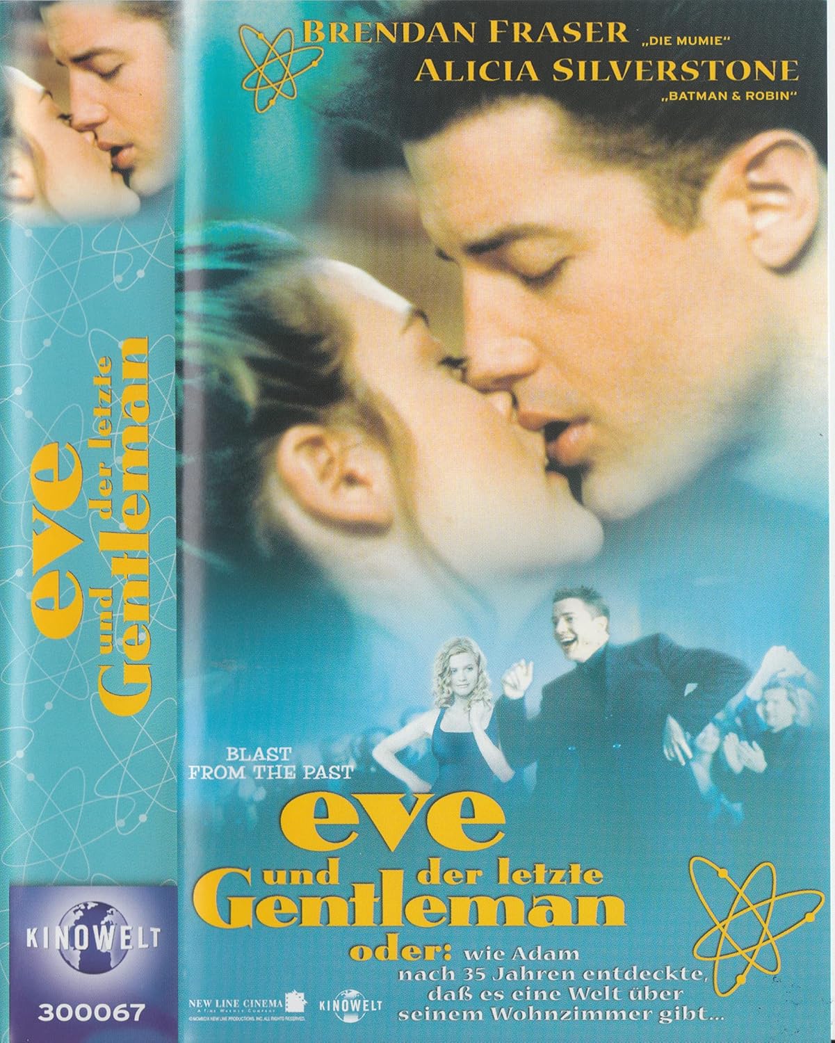 Amazon.com: Blast from the Past [VHS] : Brendan Fraser, Alicia ...