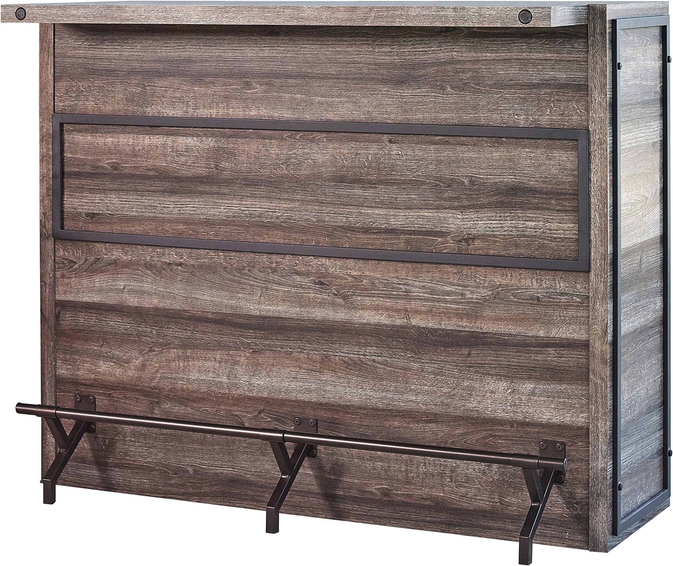 Amazon.com: Sunny Designs Tuscany 78" Farmhouse Wood Bar Unit in Medium ...