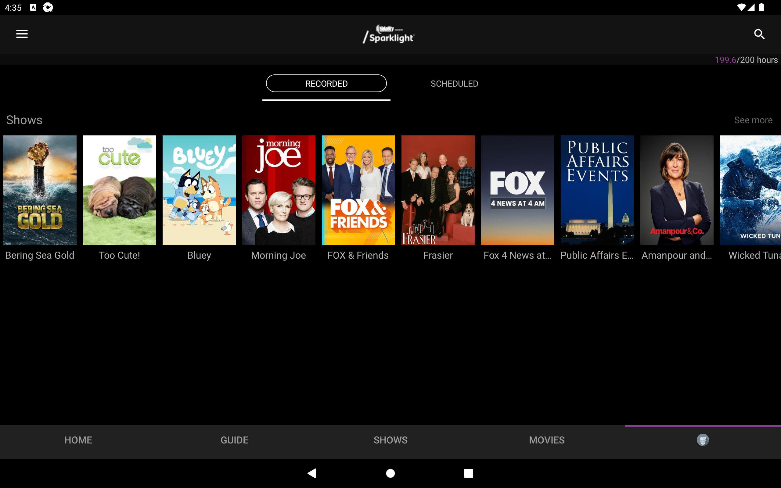 FidelityTV - App on Amazon Appstore