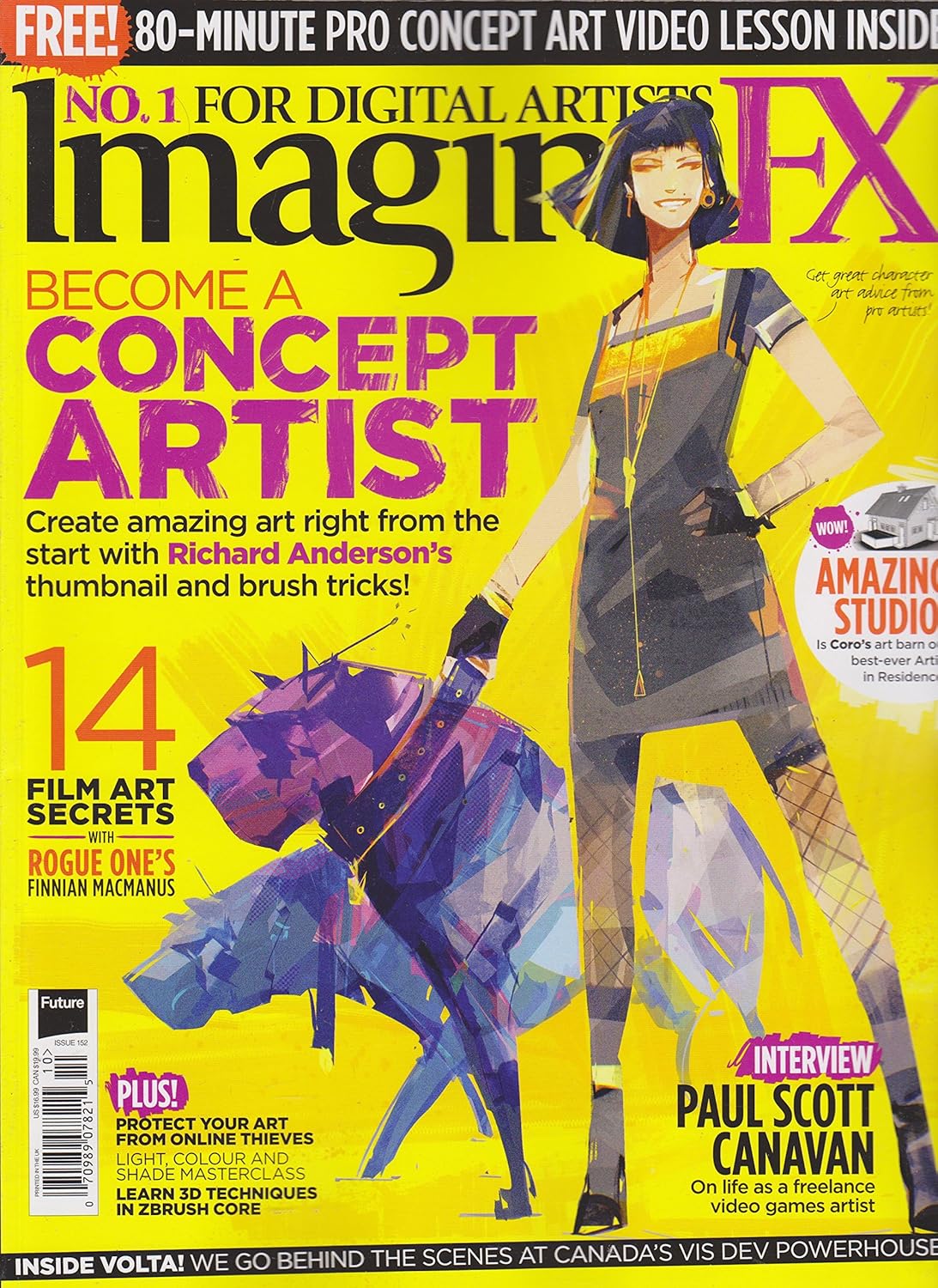 Imagine Fx Magazine Issue 152 October 2017: I11: Amazon.com: Books