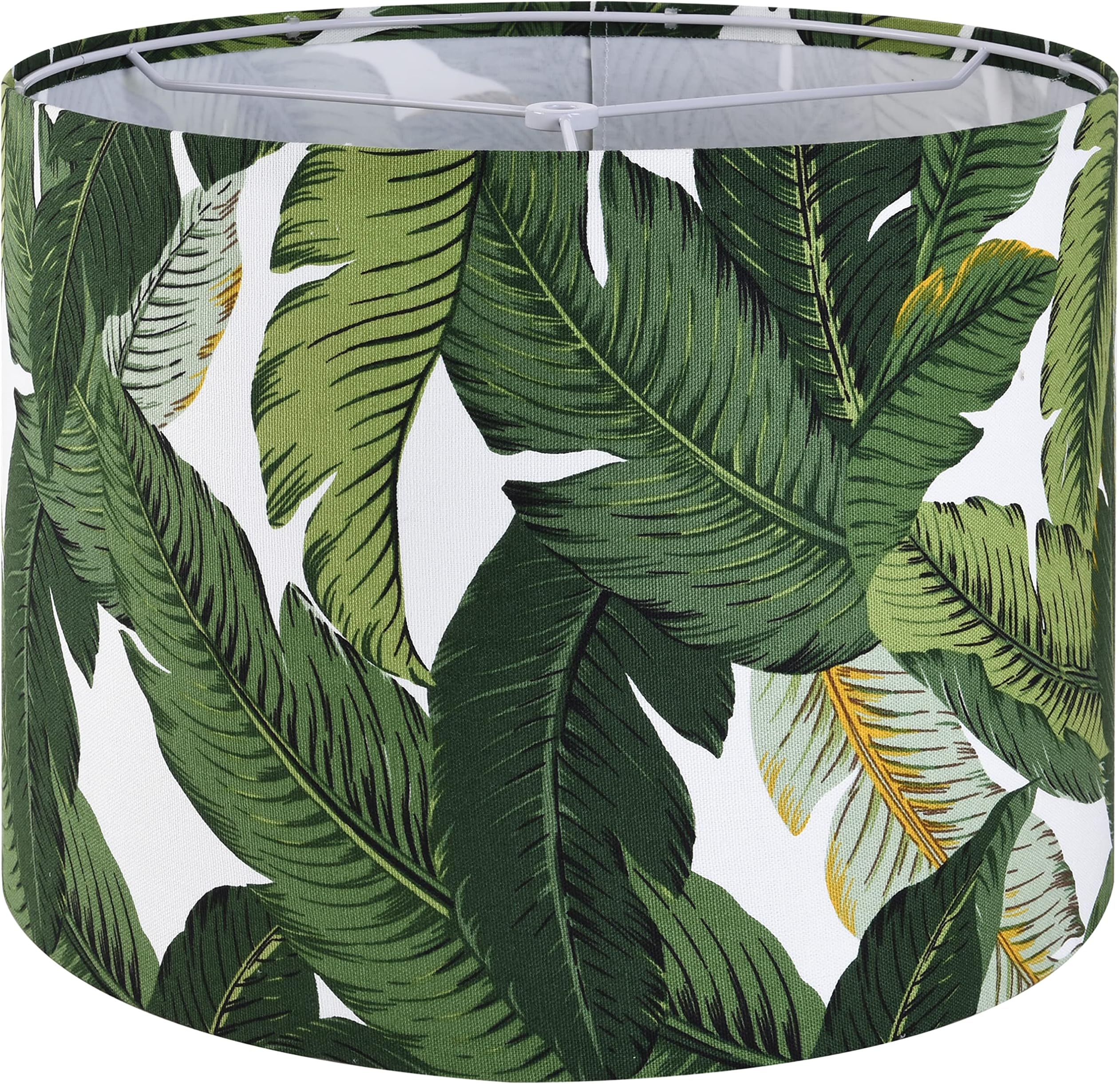 Tropic Medium Drum Lamp Shade 14" Top x 16" Bottom x 11" Slant (Spider ...