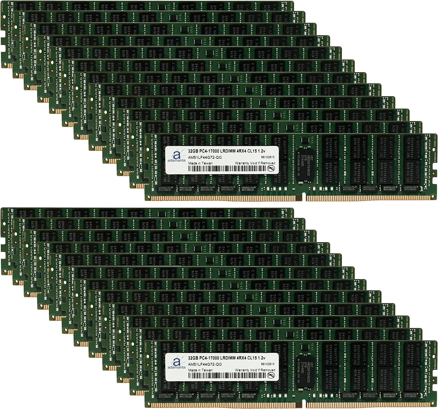Adamanta 768GB (24x32GB) LRDIMM Server Memory Upgrade for HP Proliant ...