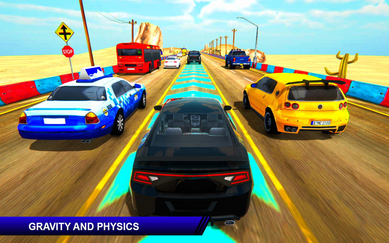 Traffic Car In Race 3D : Top speed super cars drag racing highway city ...