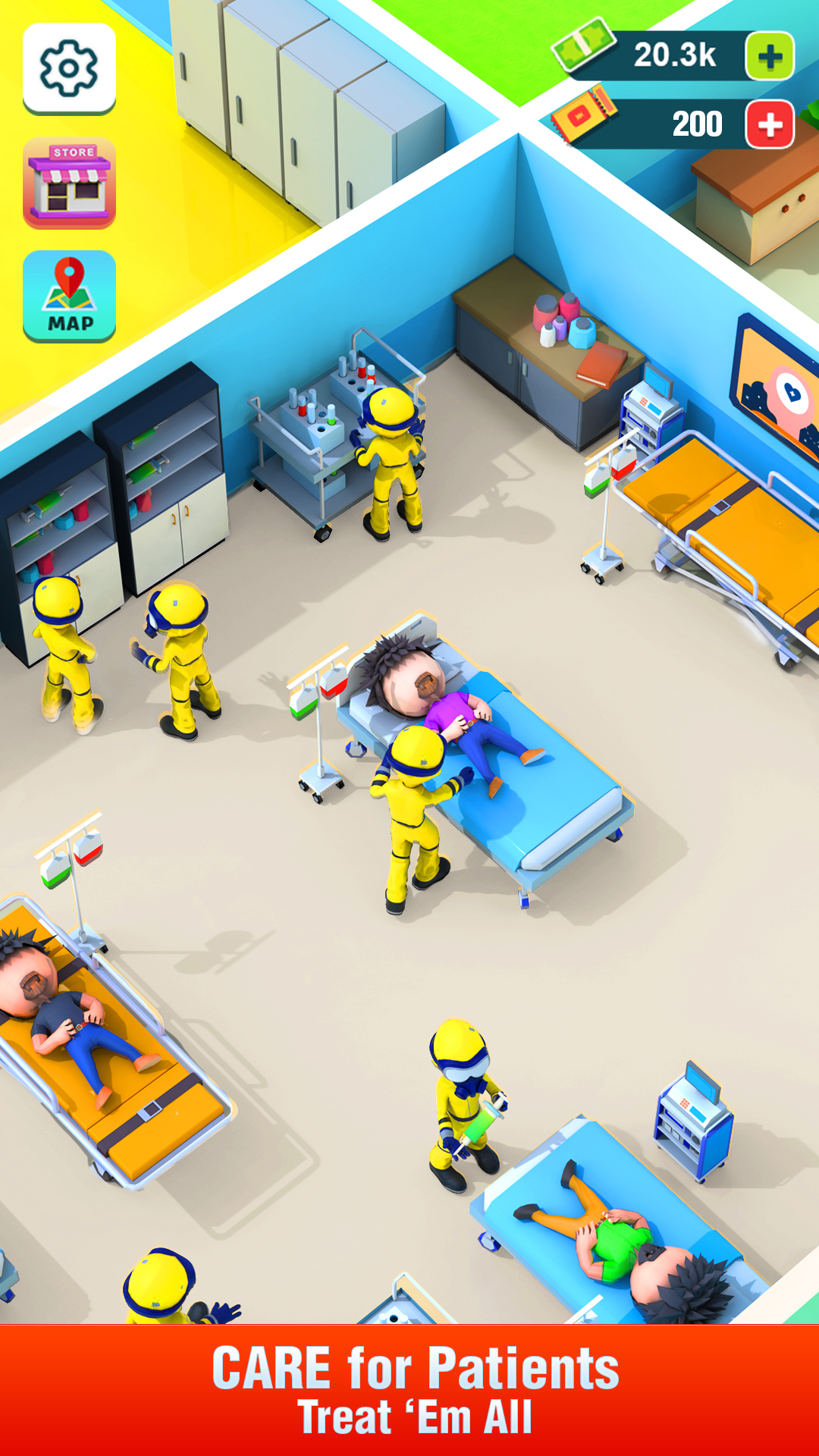 Doctor Saga - Doctor Hero Idle Hospital Games - Arcade Idle-Amazonアプリ ...