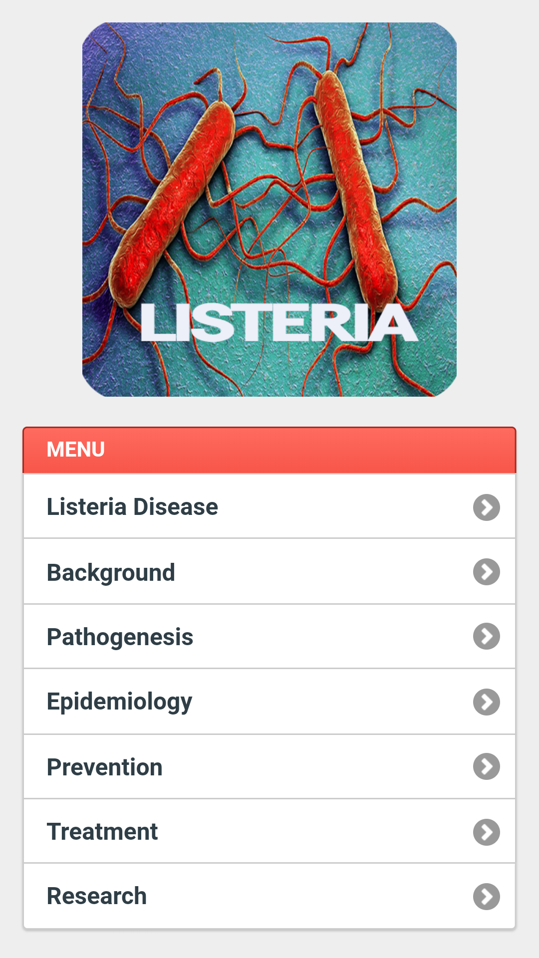 Listeria Disease - App on the Amazon Appstore