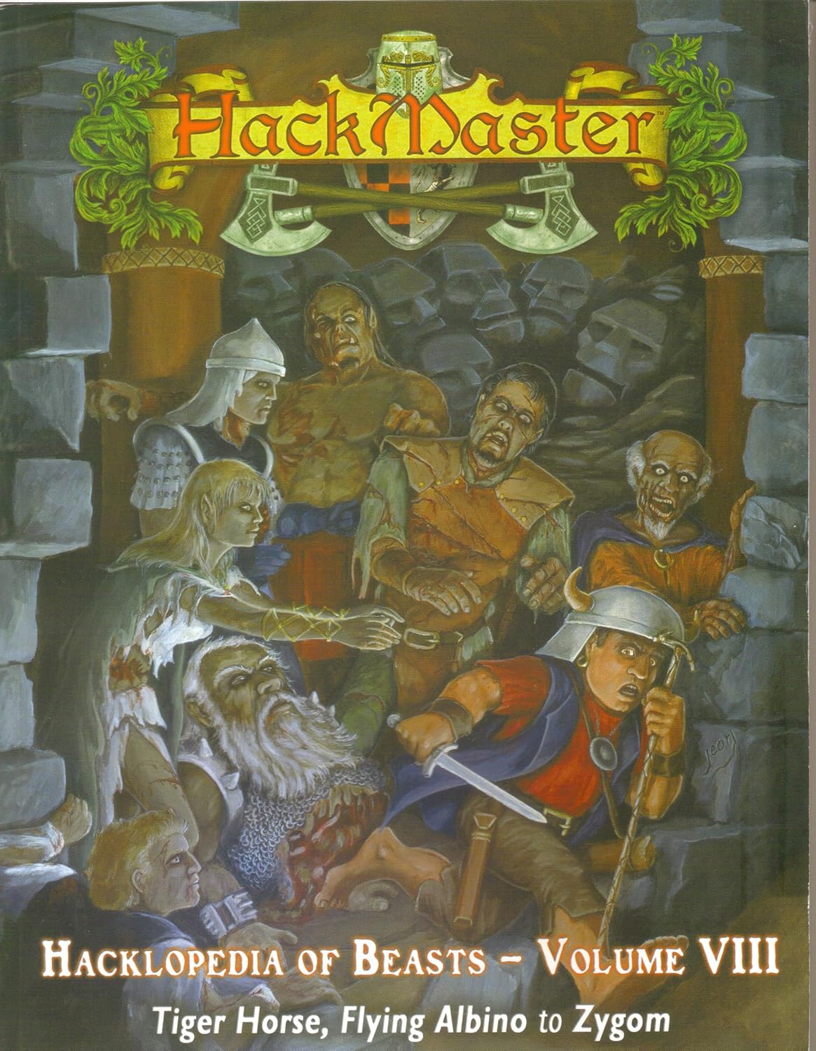 Hackmaster: The Hacklopedia of Beasts, Vol 8: Team, The Hackmaster ...