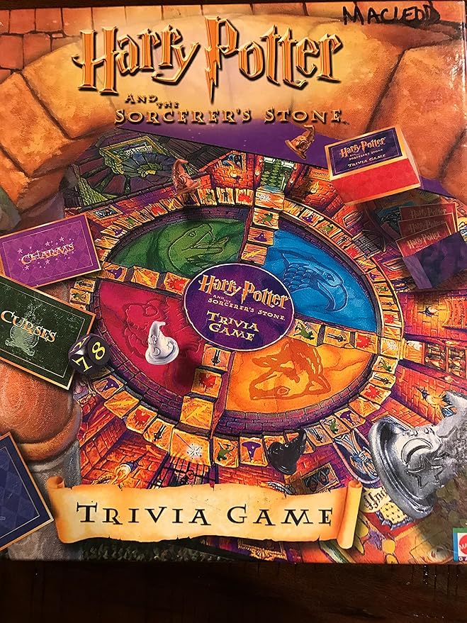 Amazon.com: Harry Potter Sorcerers Stone Trivia Game