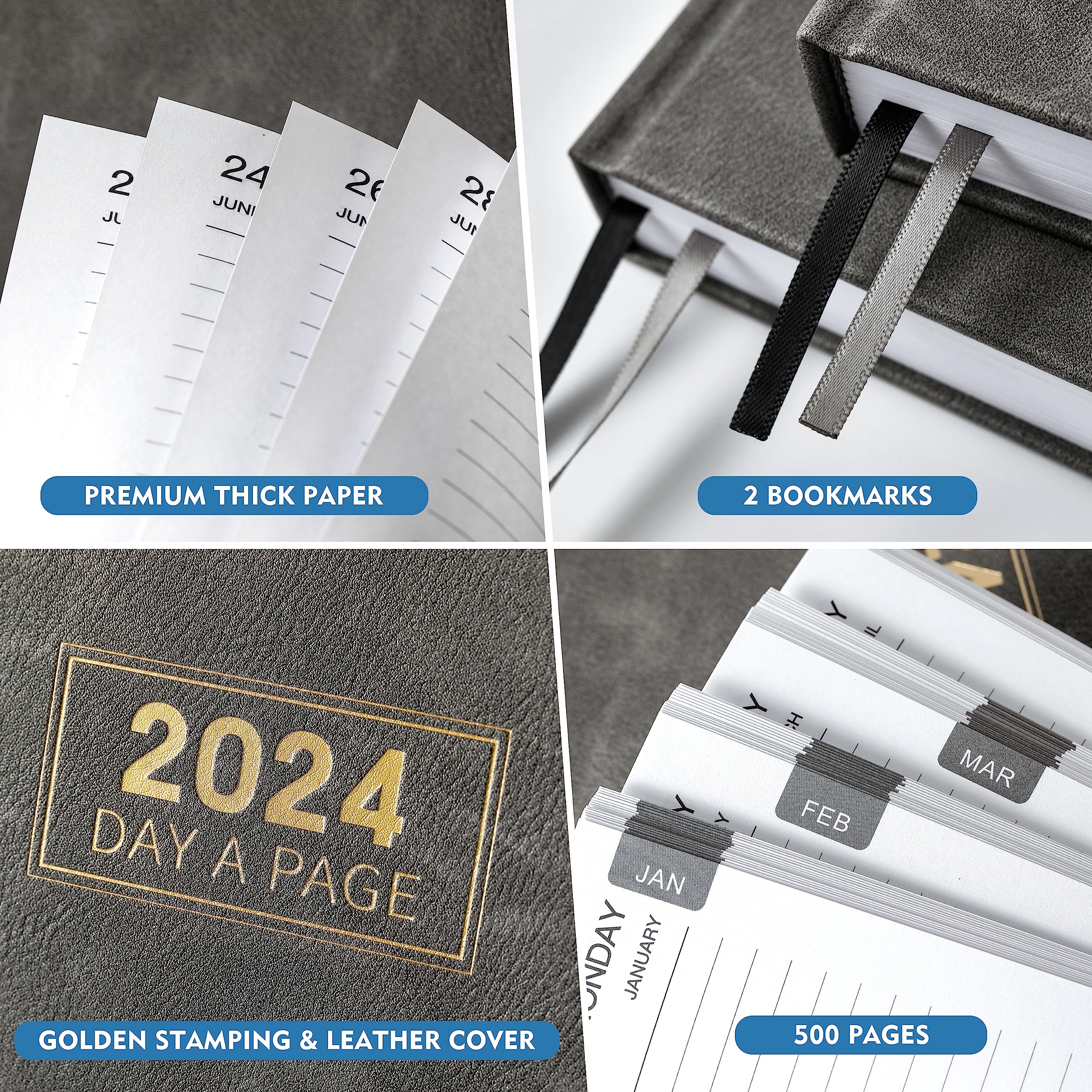 Snapklik.com : 2024 Daily Planner - 2024 Daily Planner One Page Per Day ...