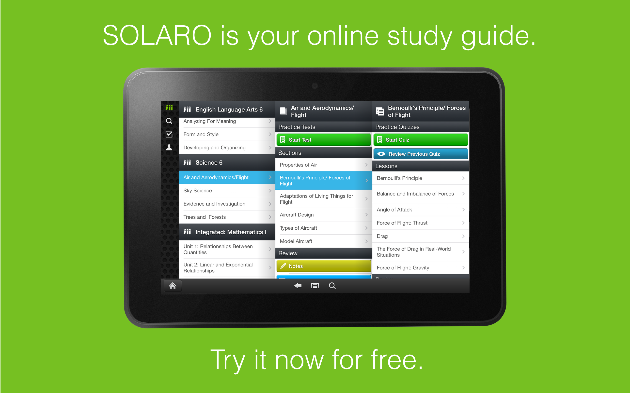 SOLARO — Study help for Common Core in math and English language arts ...