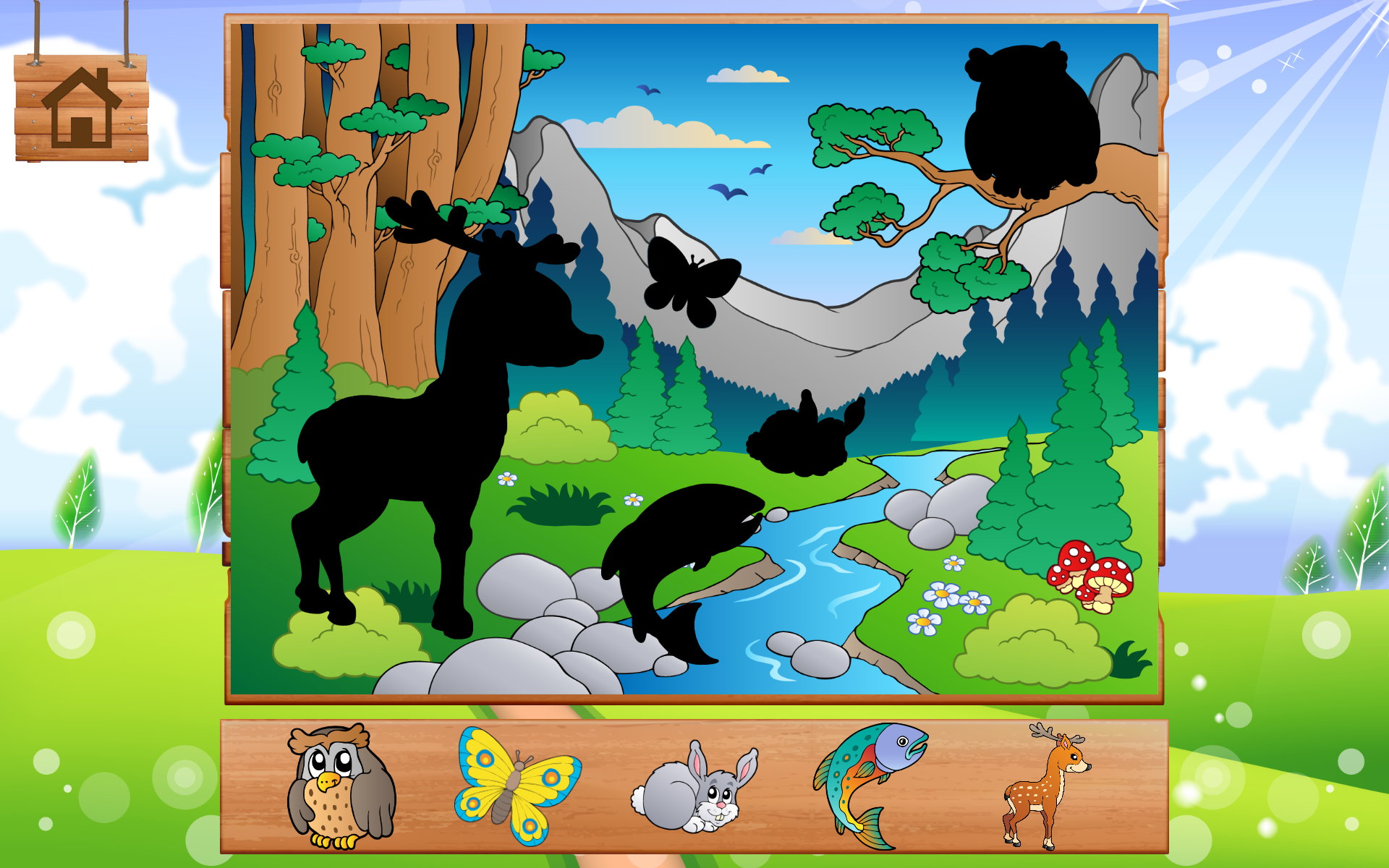 Gioco Puzzle per Bambini: Animali - Educativo, Divertente e Facile ...