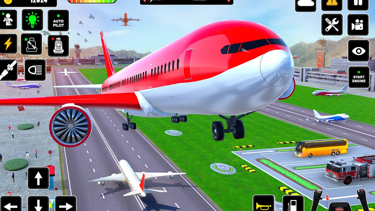 Airplane Games Pilot Flight Simulator Plane Games - App on the Amazon ...
