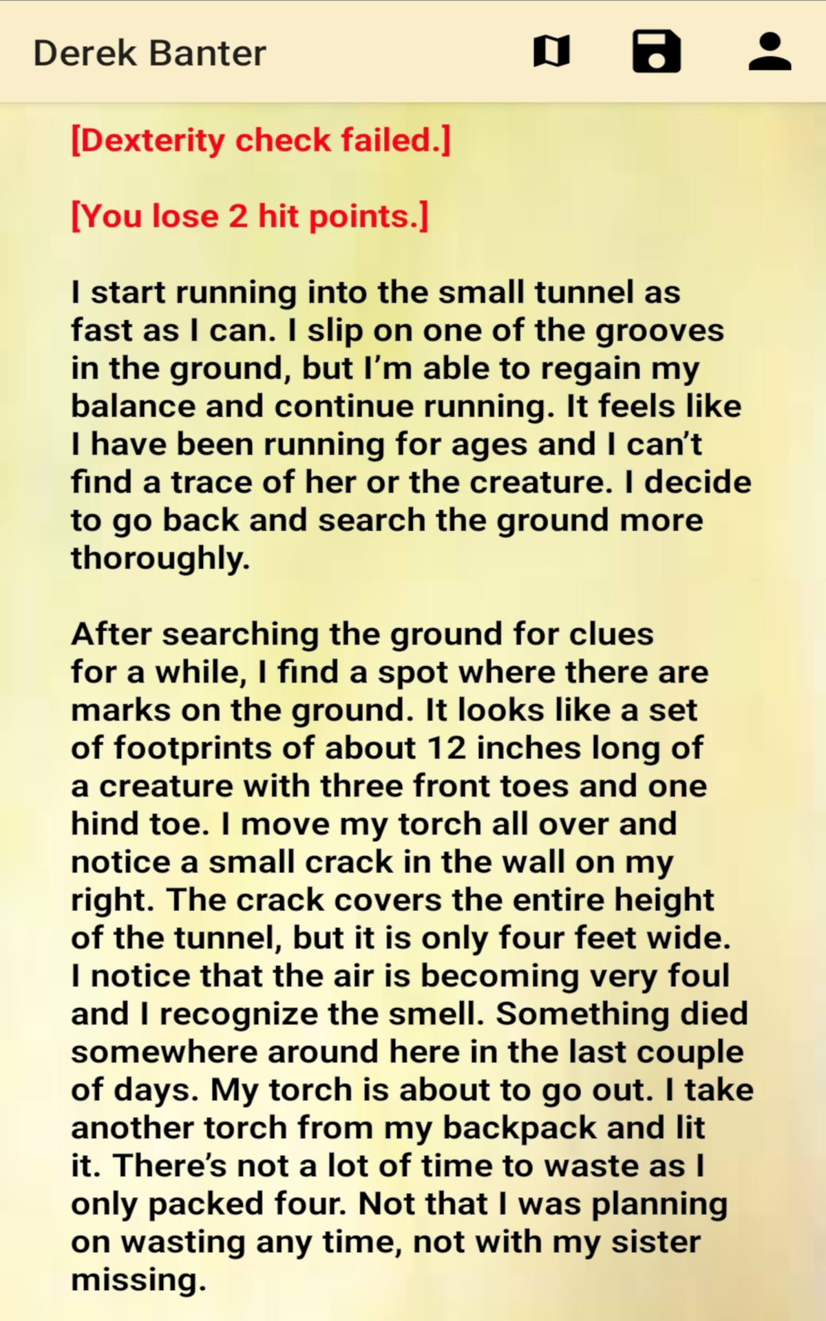 Derek Banter - Text adventure (CYOA) RPG - App on Amazon Appstore