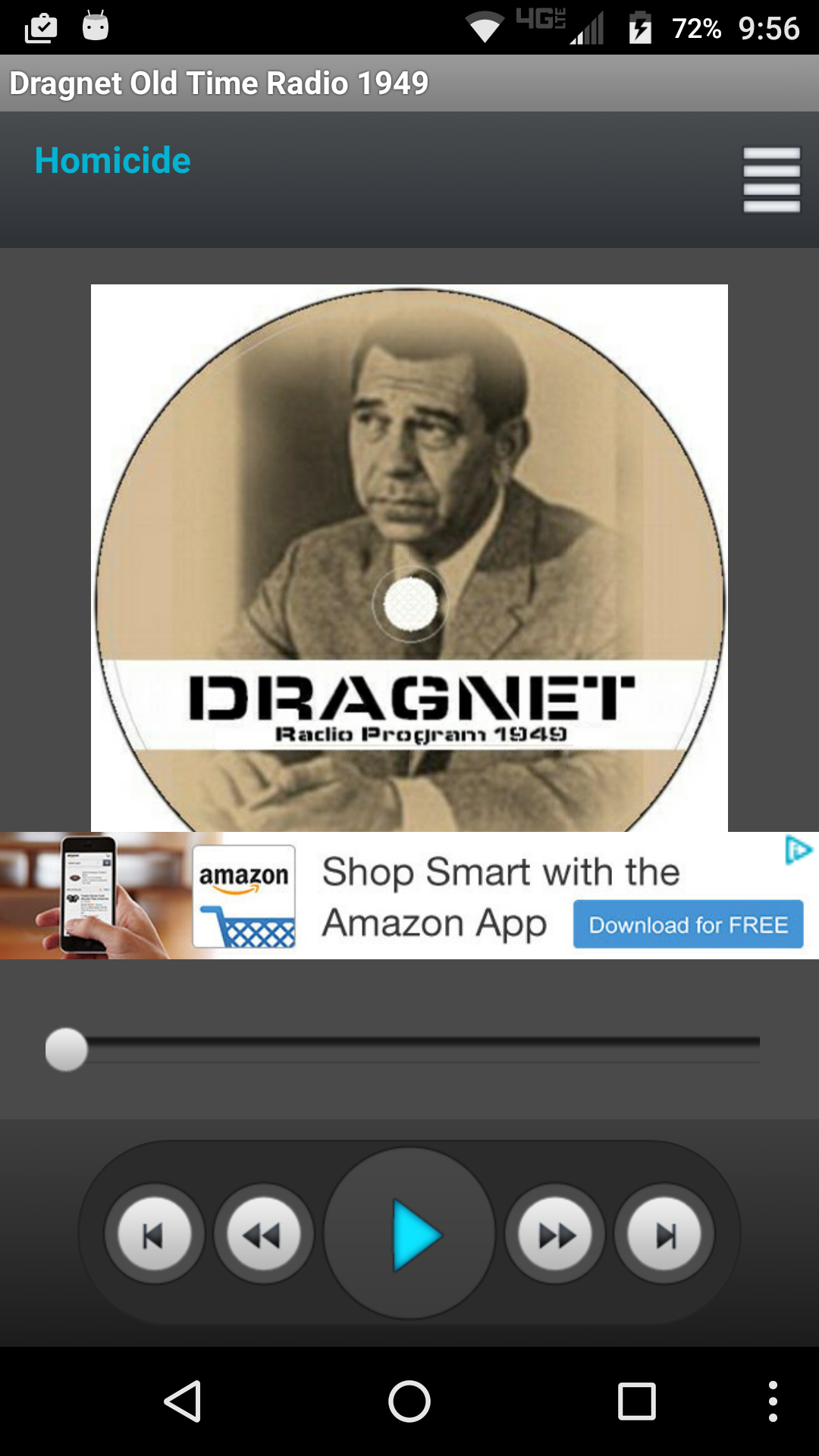 Dragnet 1949 Old Time Radio Free - App on Amazon Appstore