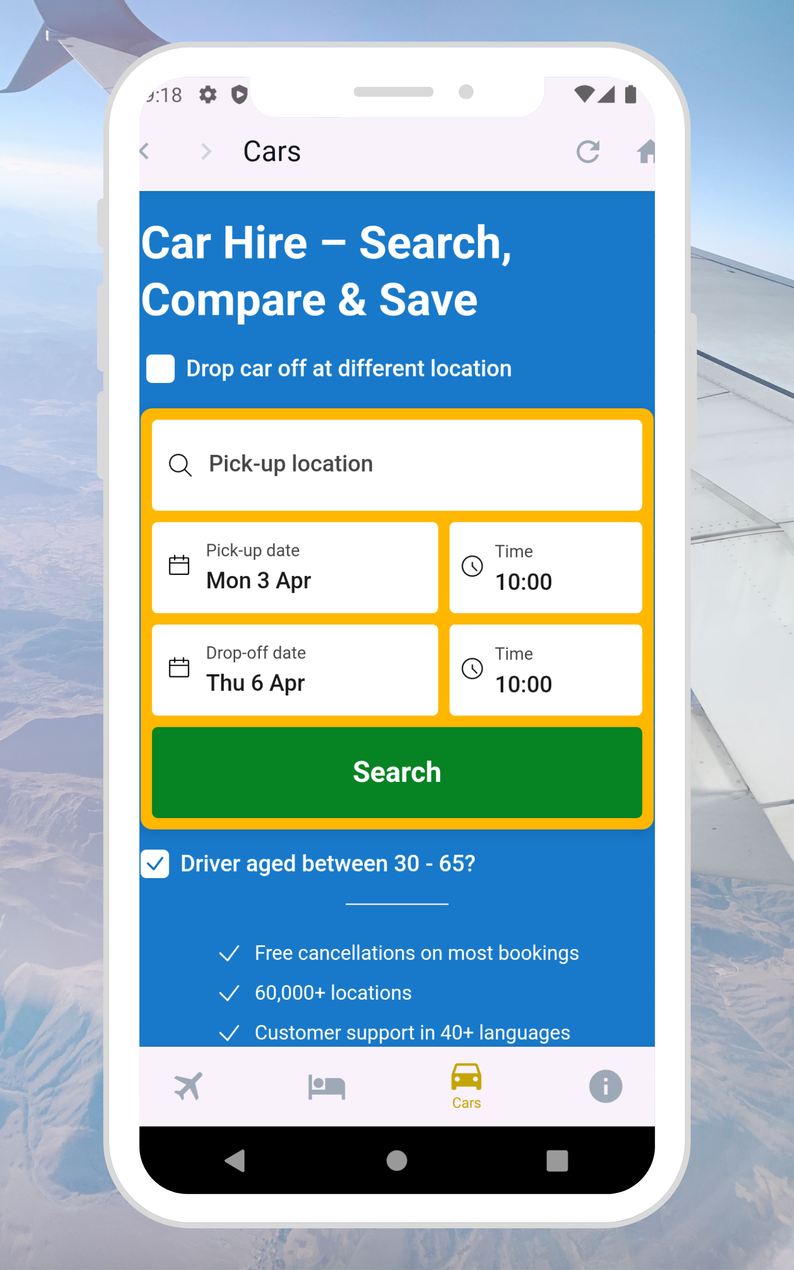 Airline Ticket Booking app - App on Amazon Appstore
