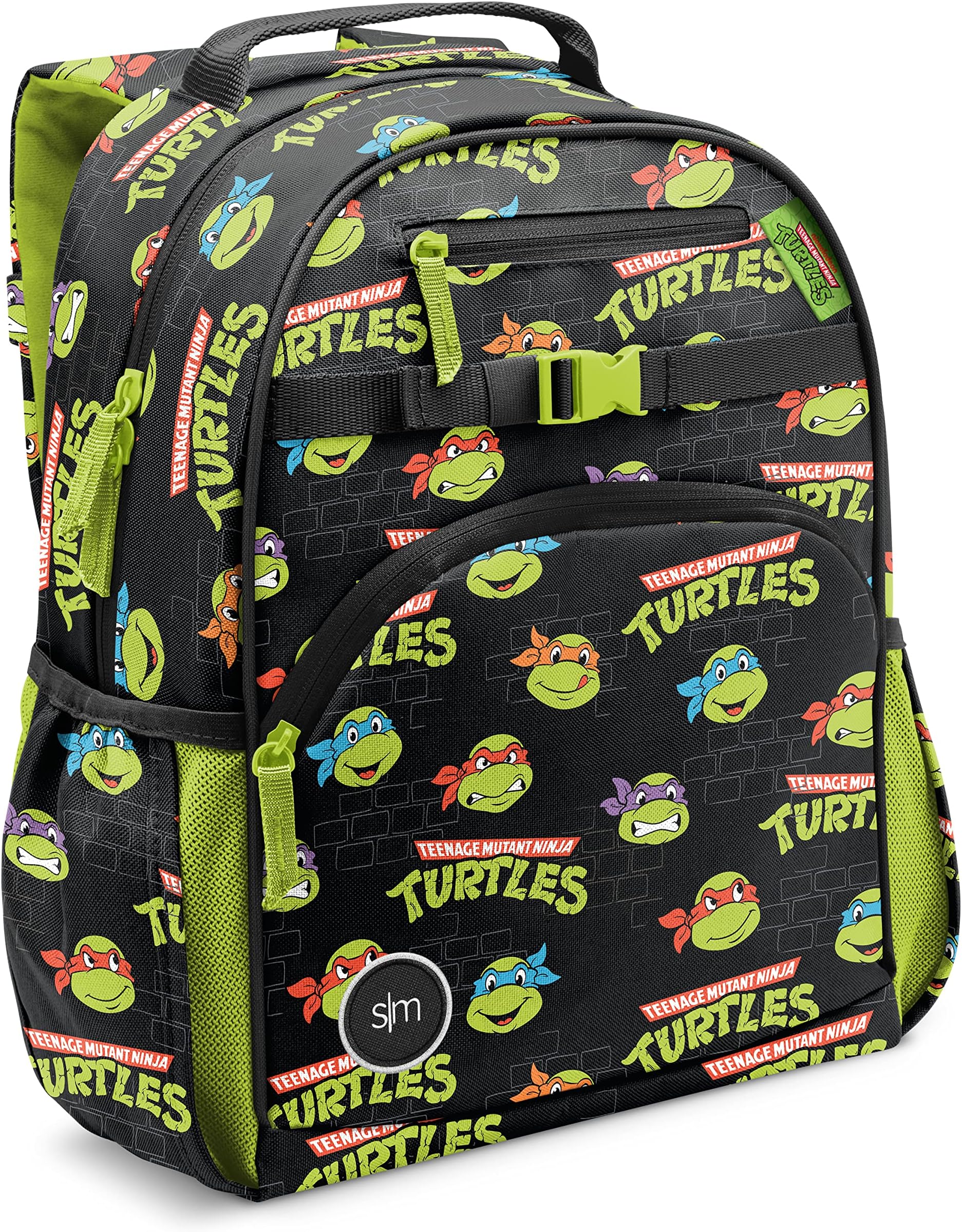 Amazon.com: Teenage Mutant Ninja Turtles Backpack with Lunch Box Set ...