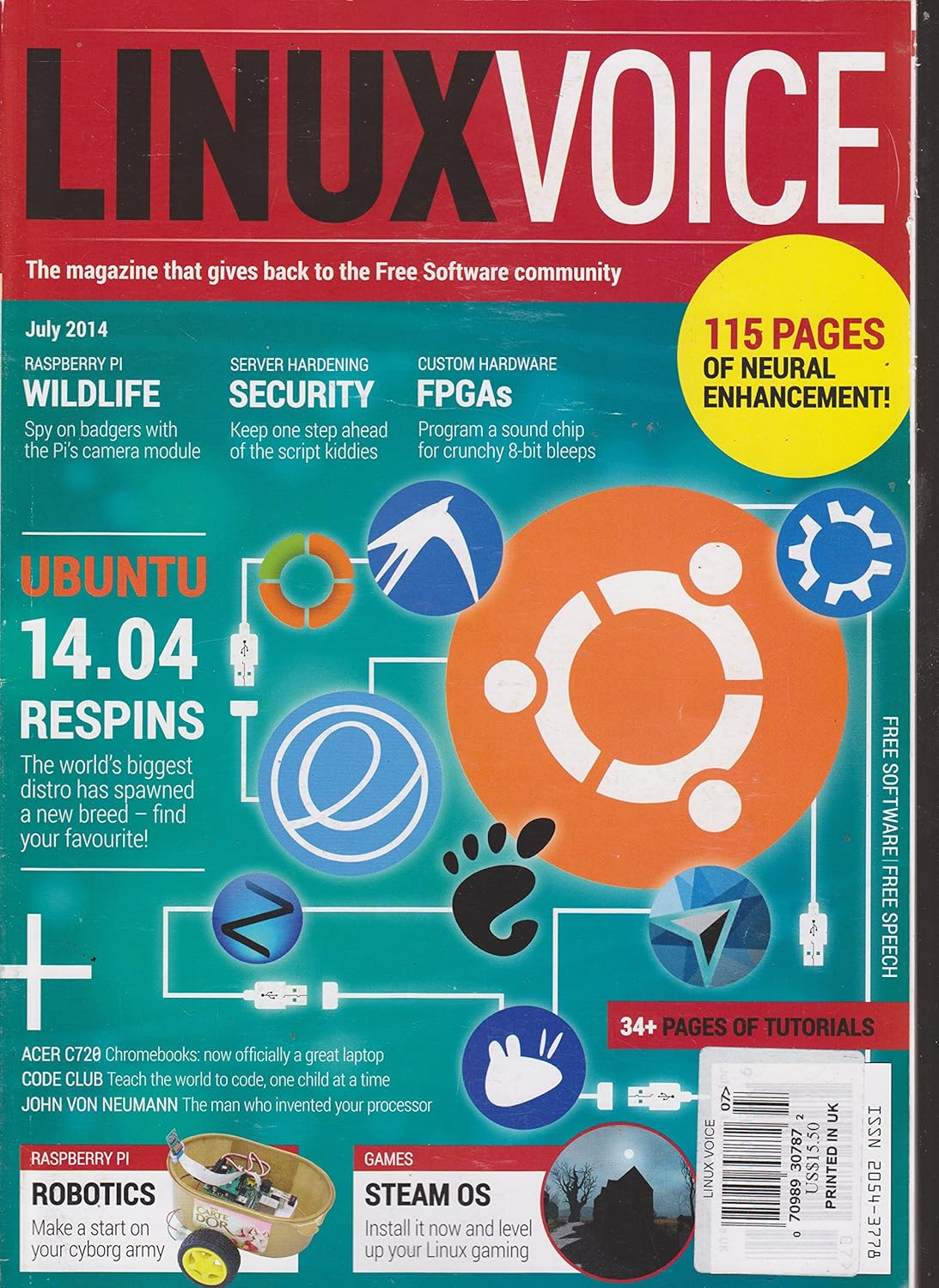 Linux Voice Magazine July 2014: Amazon.com: Books