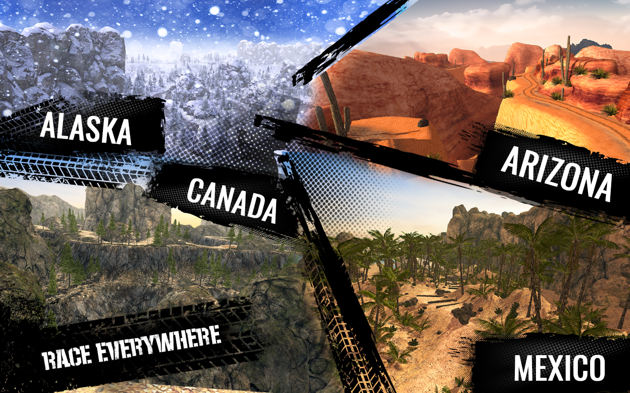 4x4 Offroad Car Driving Simulator - Off-Road Extreme Trucks SUV & Car ...