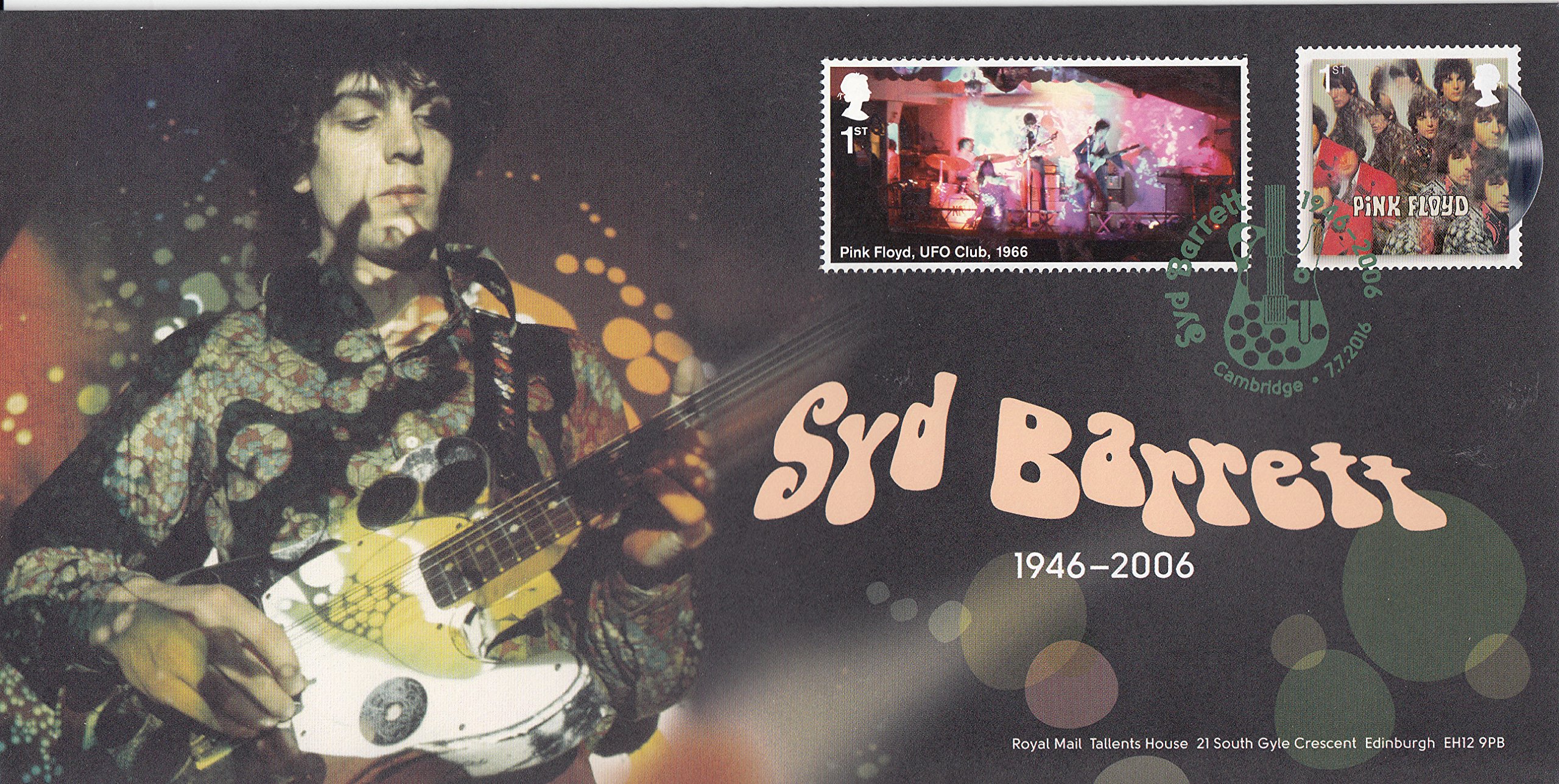 Buy Pink Floyd Syd Barrett 10th Anniversary Official Souvenir Cover ...