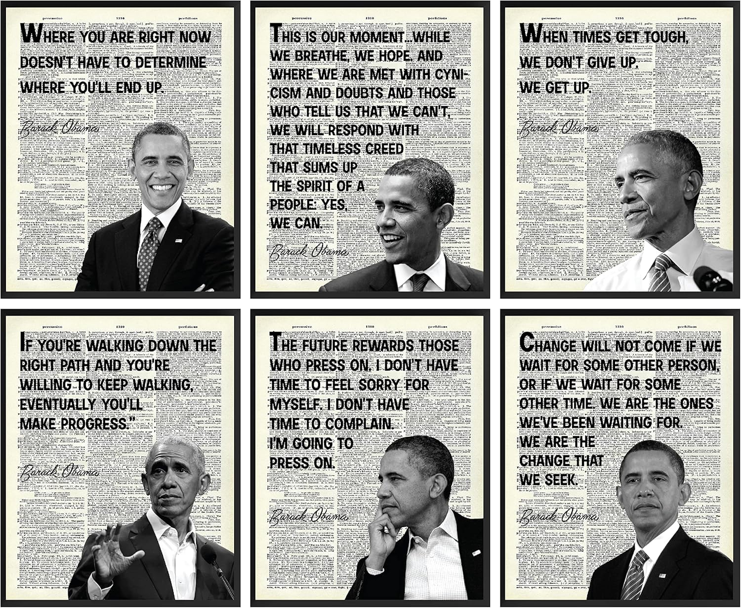 Amazon.com: 97 Decor President Barack Obama Posters - Barack Obama ...