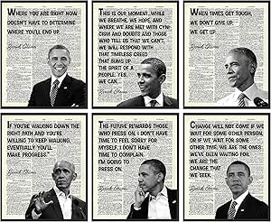 Amazon.com: 97 Decor President Barack Obama Posters - Barack Obama ...