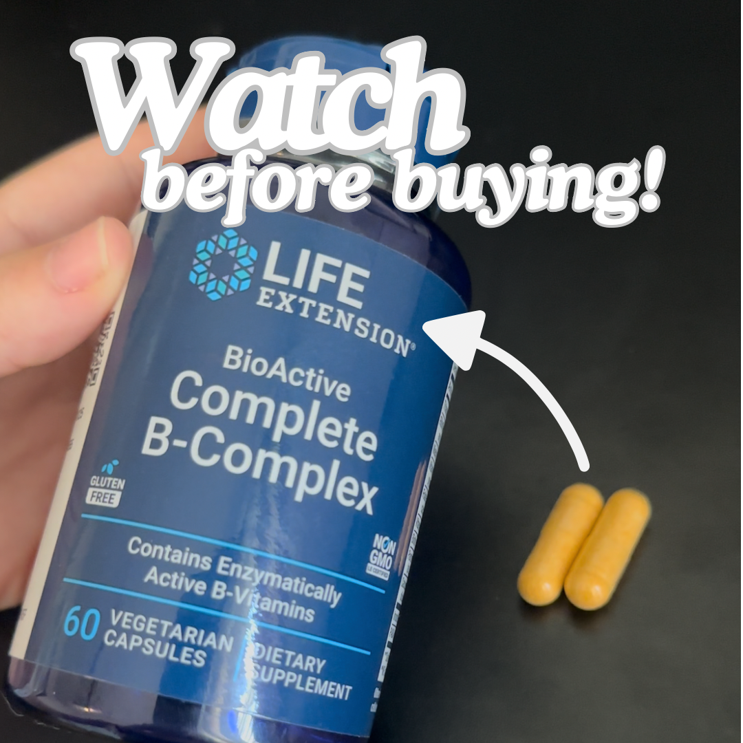 Watch Review | Life Extension Completr B- Complex on Amazon Live