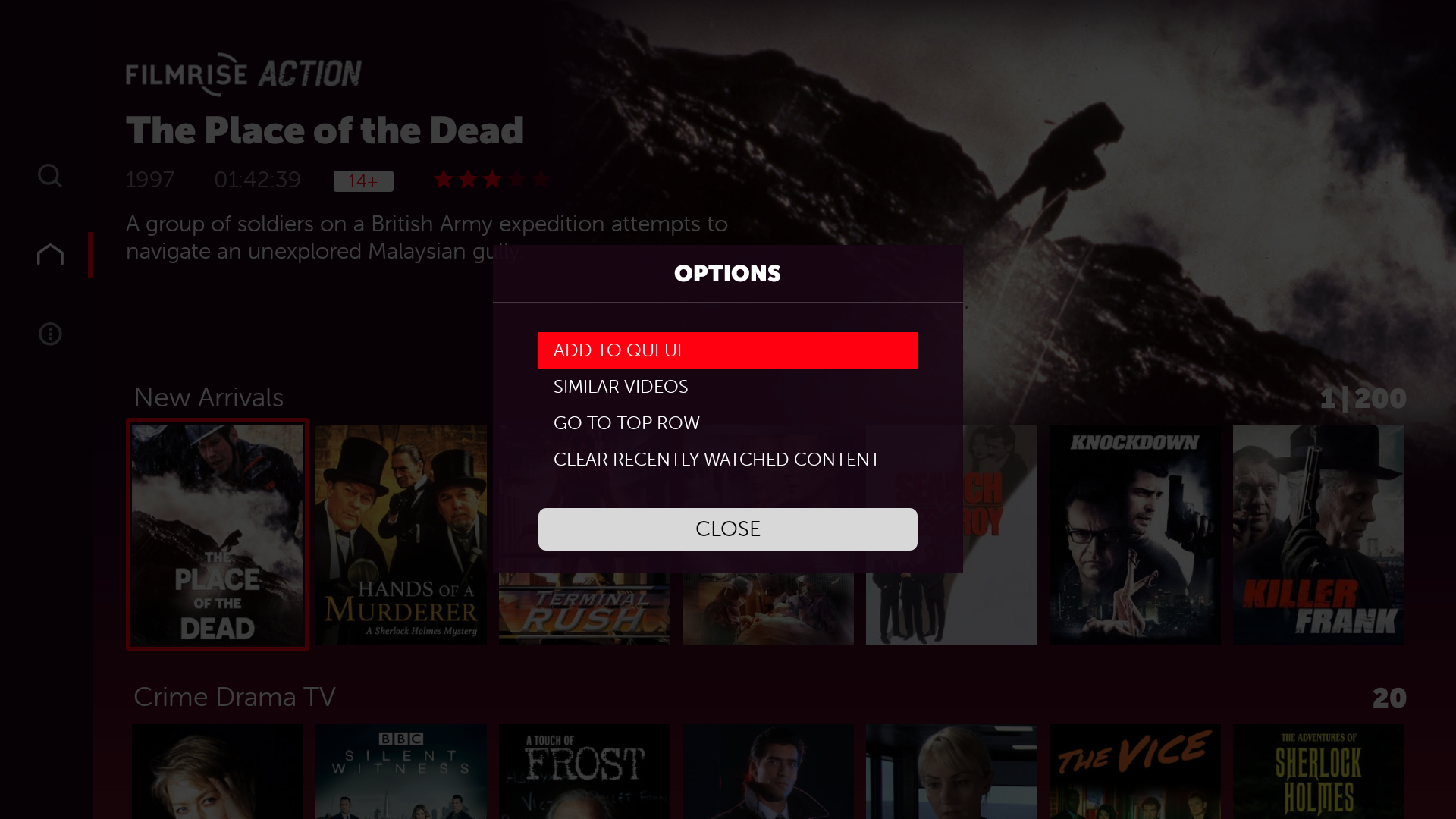 FilmRise Action - App on Amazon Appstore