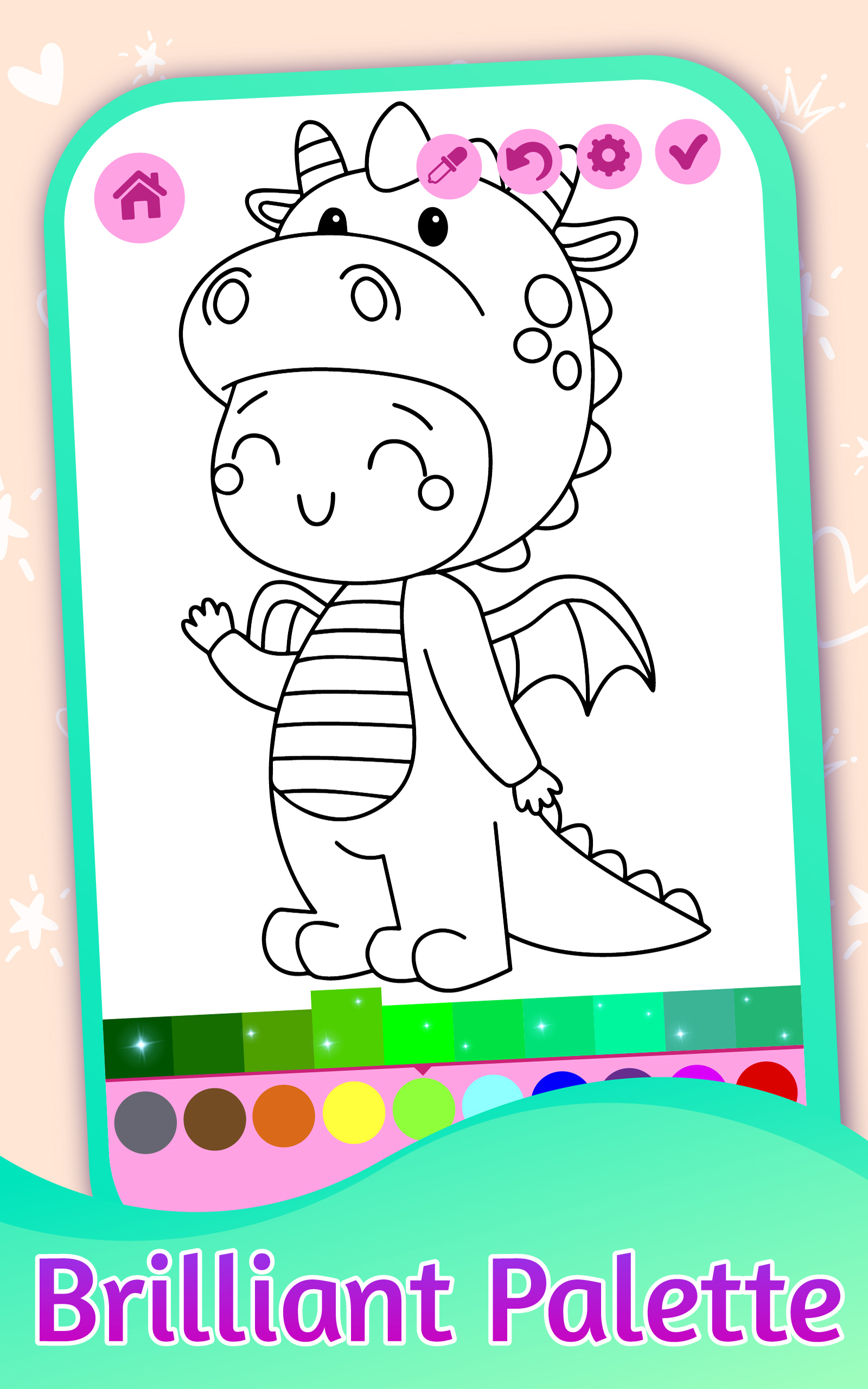 Coloring Pages Kids Games with Animation Effects - App on the Amazon ...