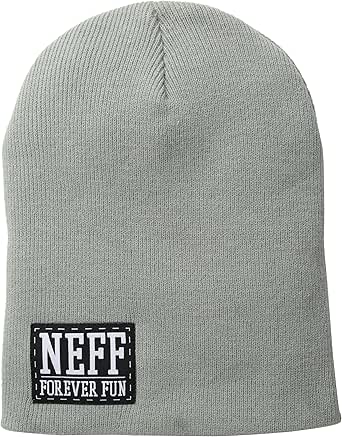 Amazon | NEFF(ネフ) neff ビーニー FOREVER FUN GREY ネフ ビーニー スノーボード 帽子 | ニット 通販