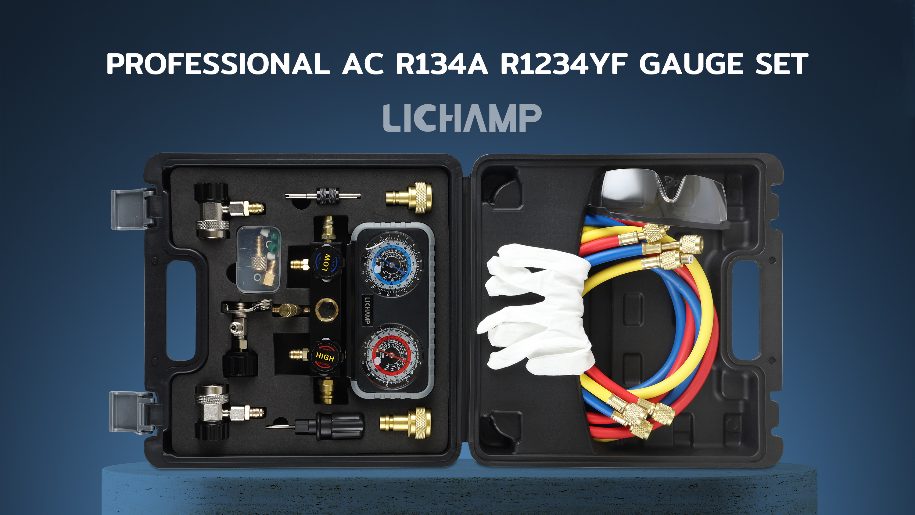 R1234yf Refrigerant Recharge Kit Lichamp - Professional Automotive ...