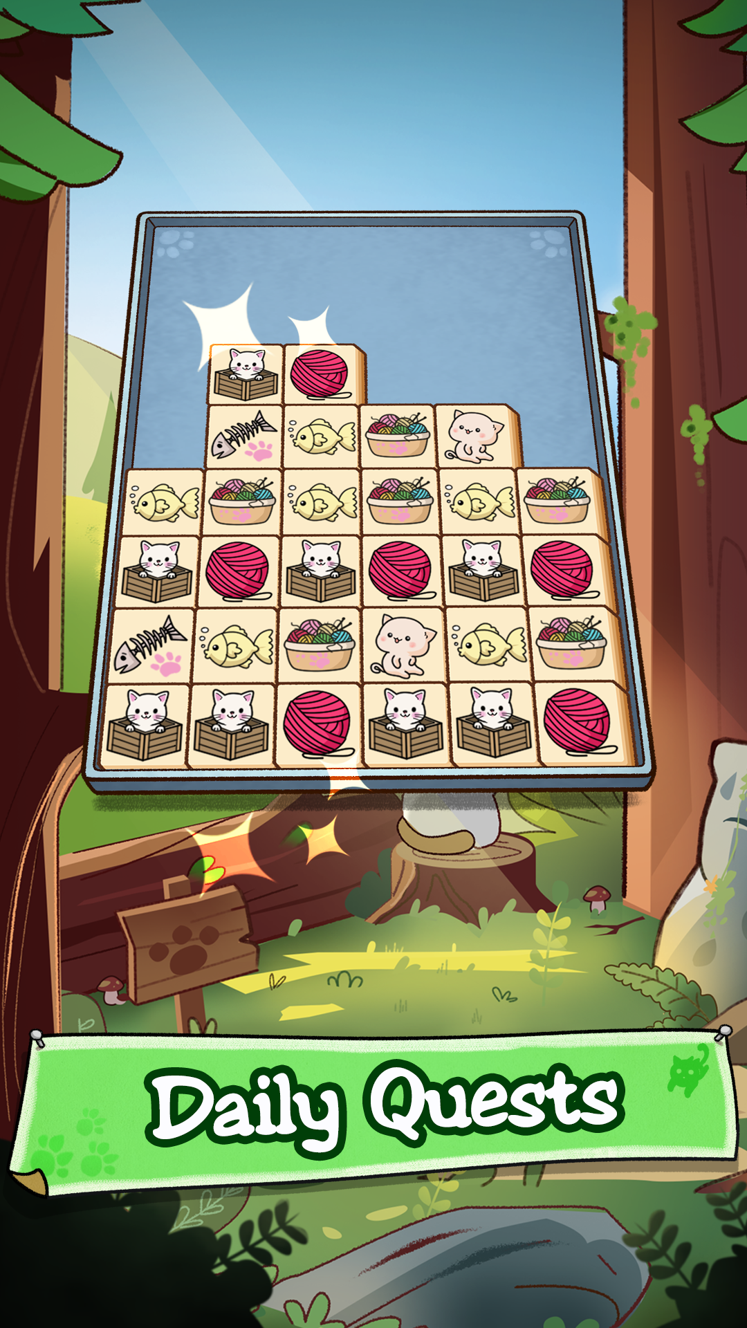 Cat Triple 3D - Match Master-Amazonアプリストアのアプリ