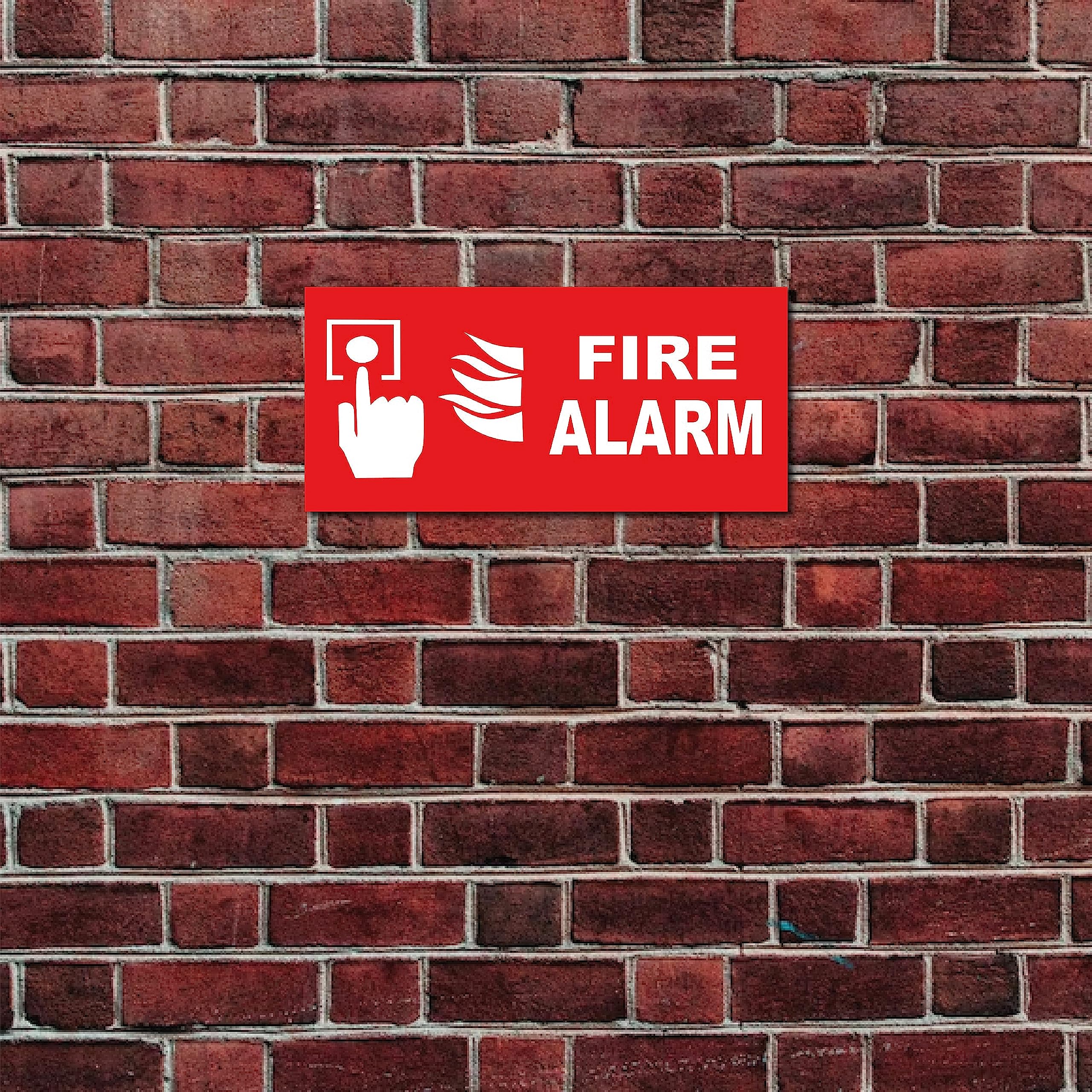 Buy SIGN EVER™ FIre Alarm Safety Sign Board Combo For Office Building ...