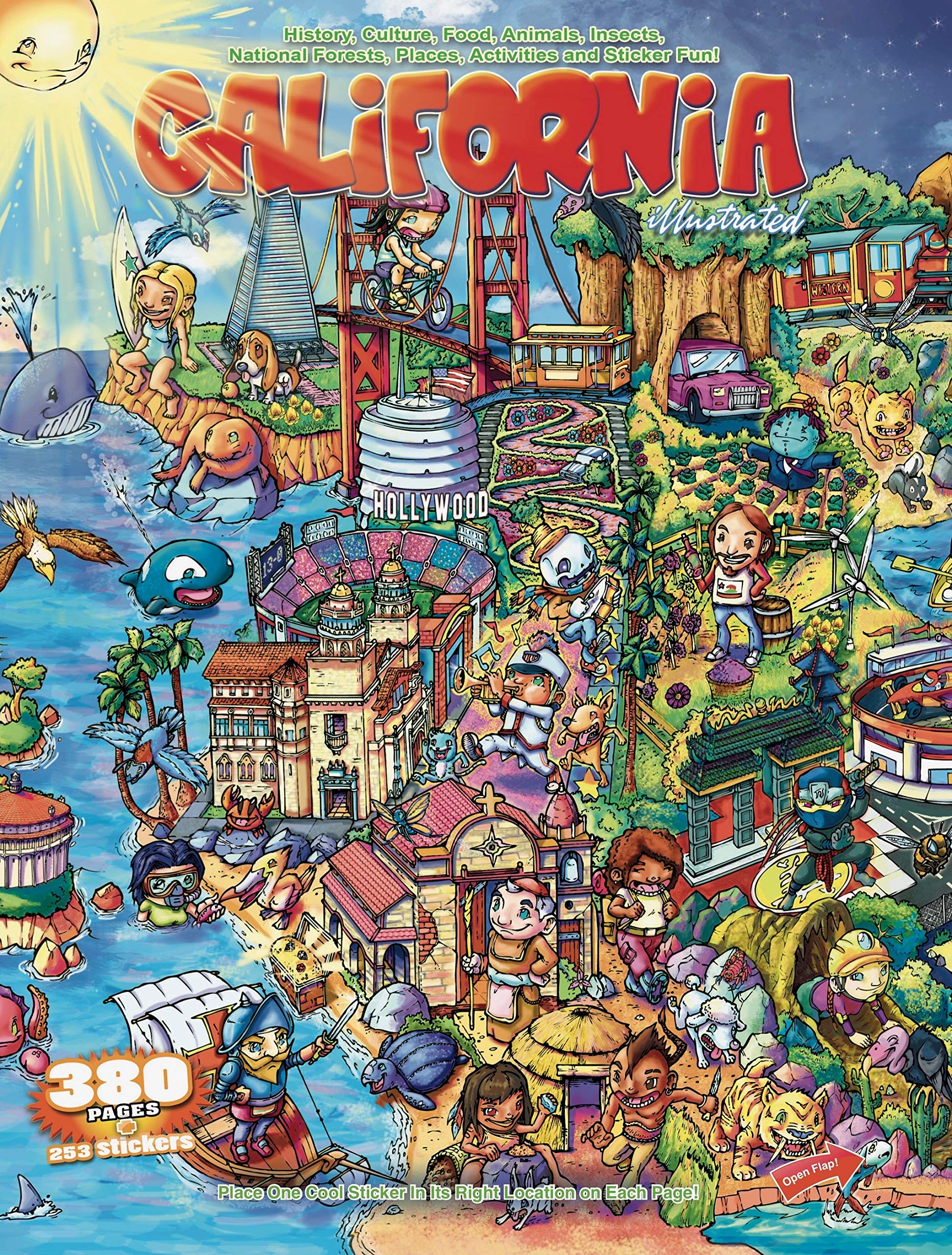 California Illustrated Children's Book, History, Activity, Coloring ...