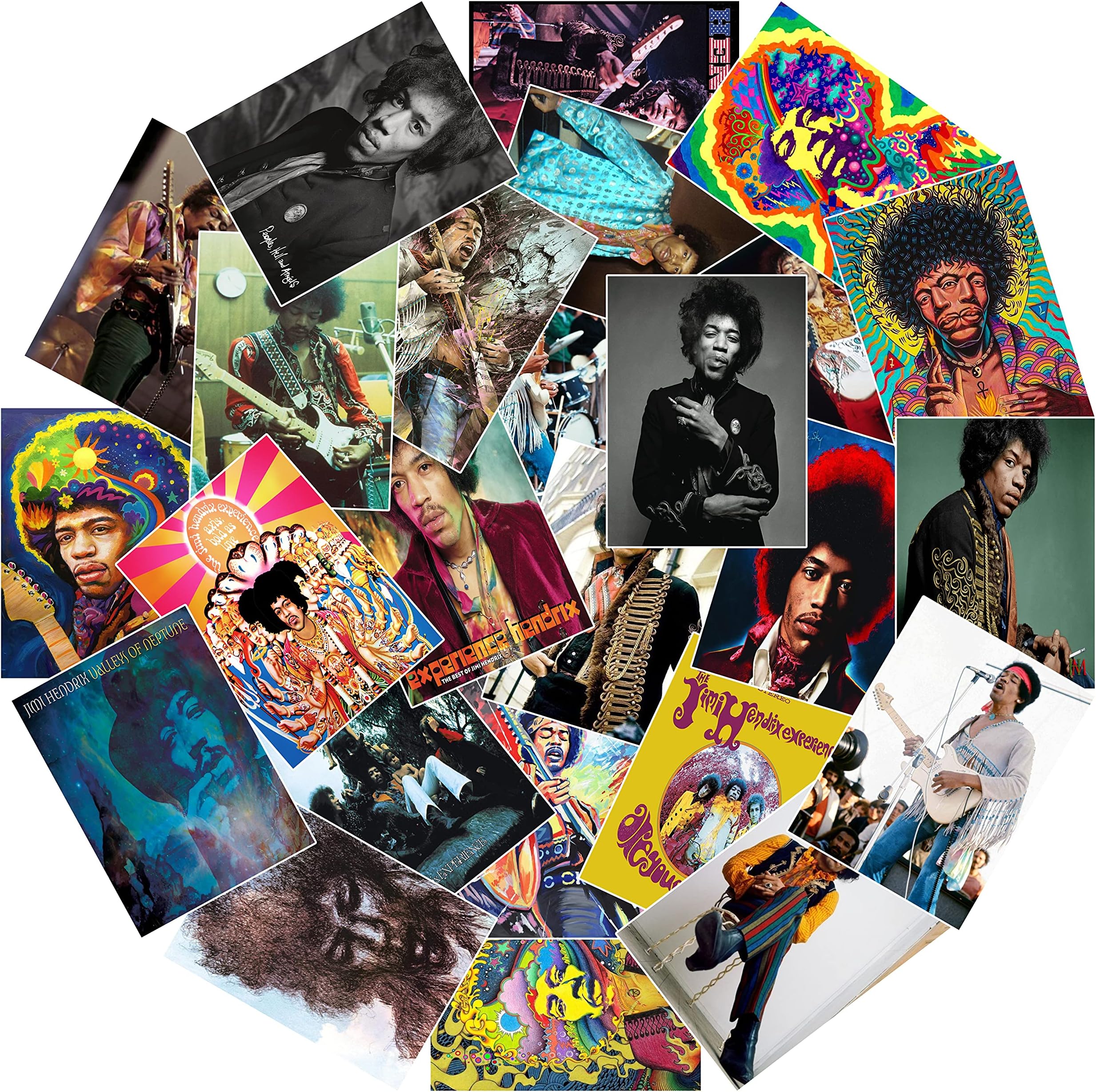 Amazon.com: Jimmy Hendrix Decal Sticker (Black), Decal Sticker Vinyl ...