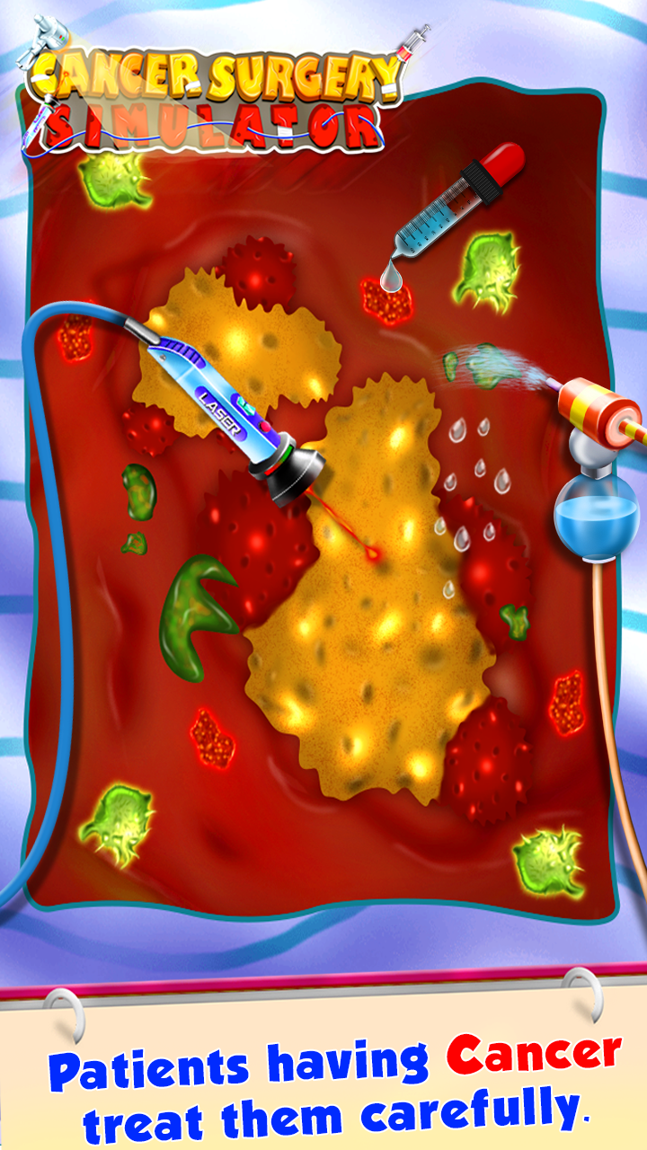 Mega Cancer Surgery Simulator - Mouth, Skin, Kidney & Brain Cancer ...