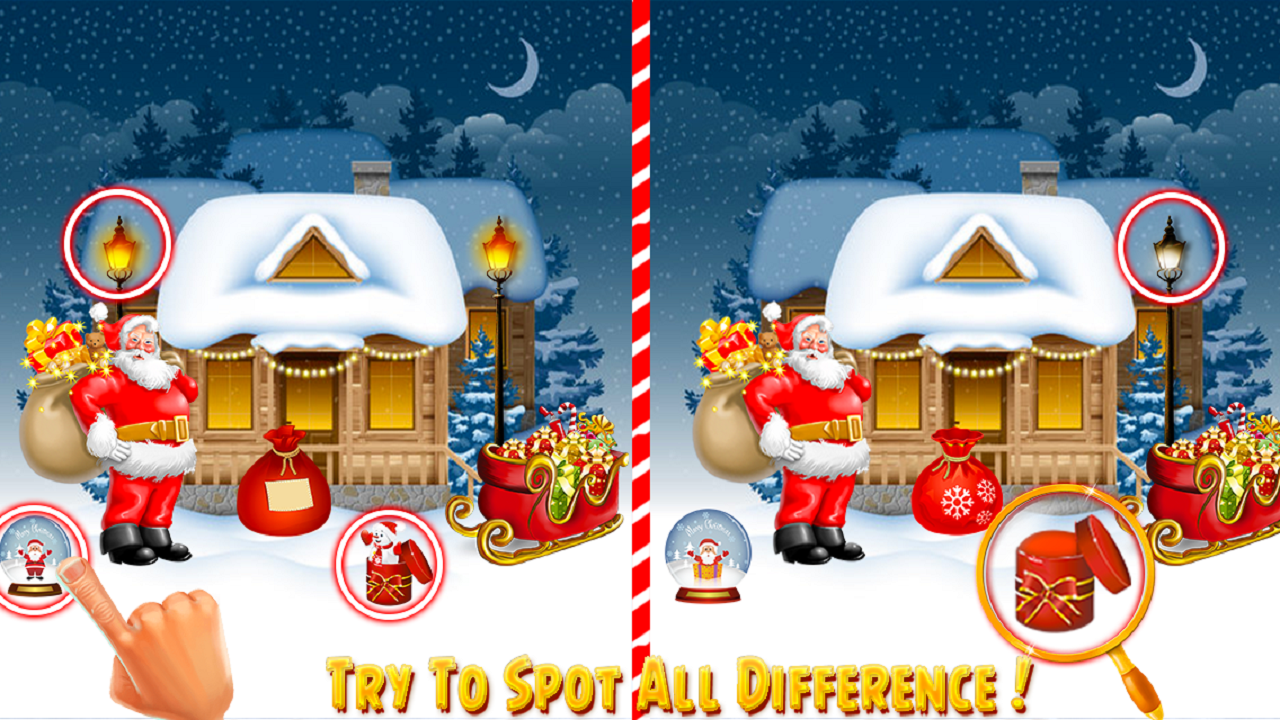 Christmas Spot The Difference Puzzle - App on the Amazon Appstore