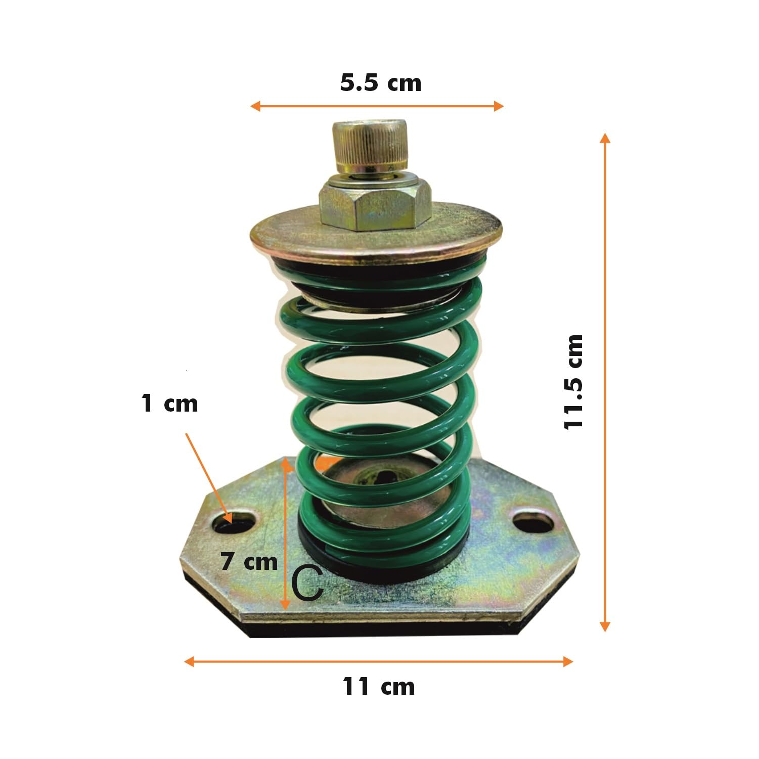 Snapklik.com : Easyflex Open Spring Mount Vibration Isolator