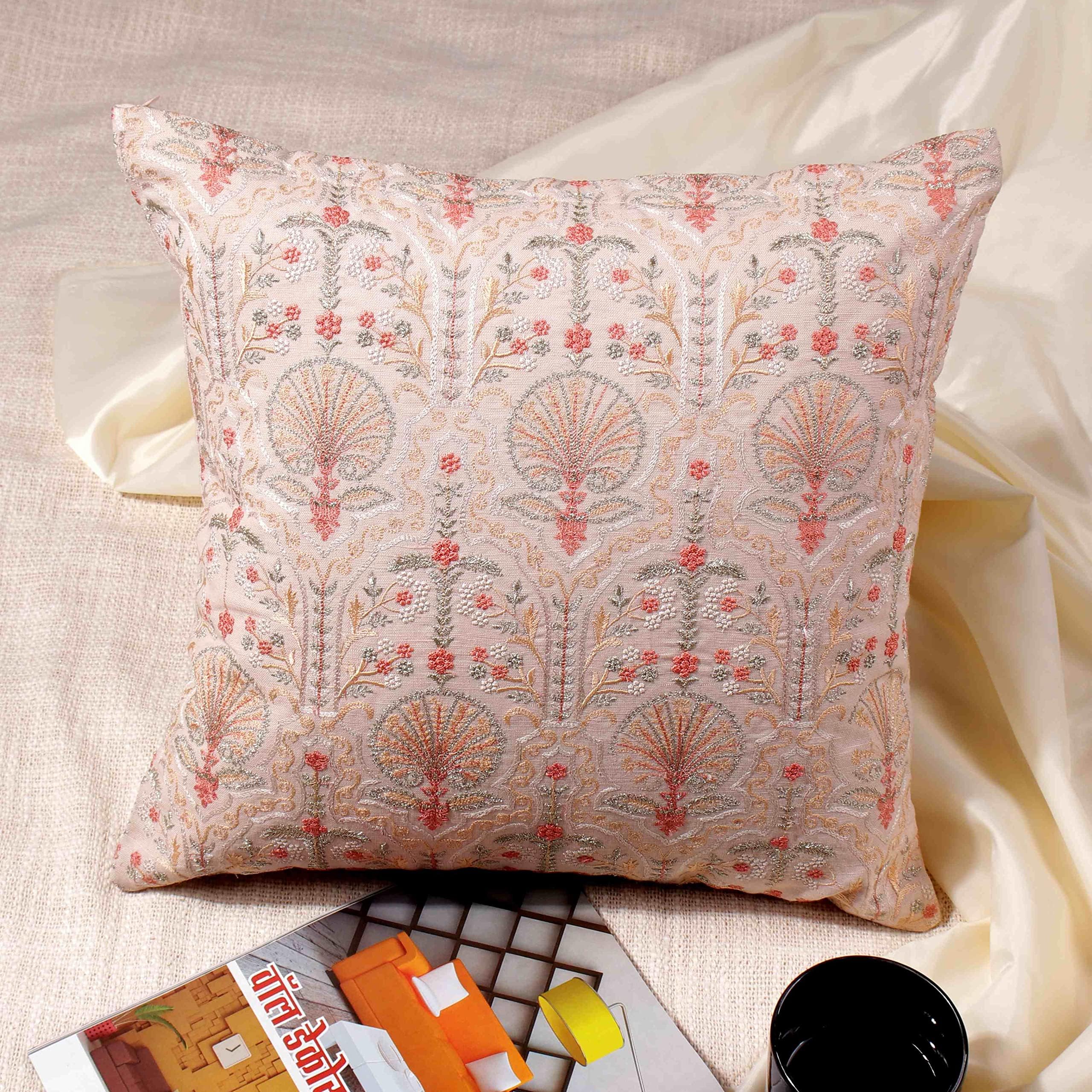 Buy Kainaat Soft Velvet Fabric Cushion Cover uniques Design Serapi ...