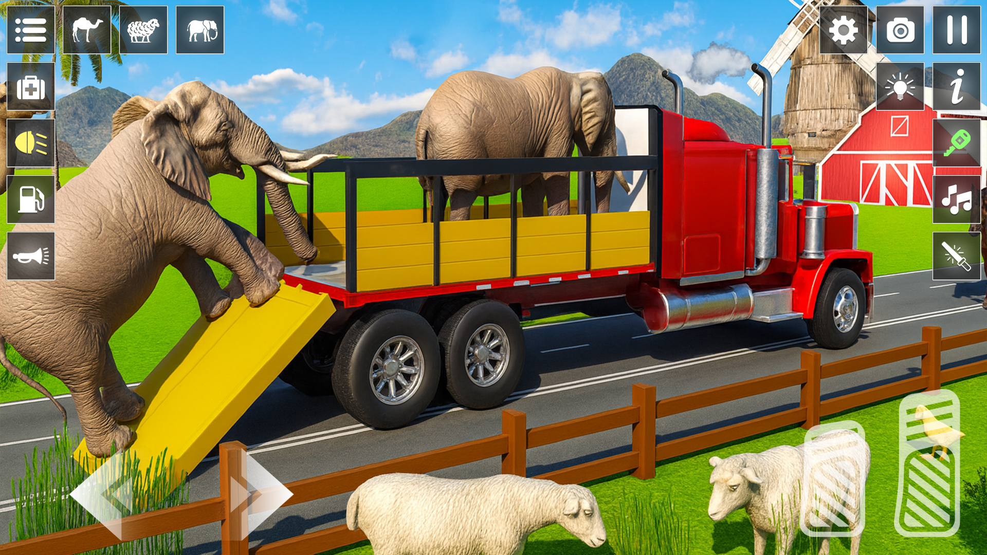 Animal Cargo Truck Simulator 3D: Farm Animal Transport, Offroad Driving ...