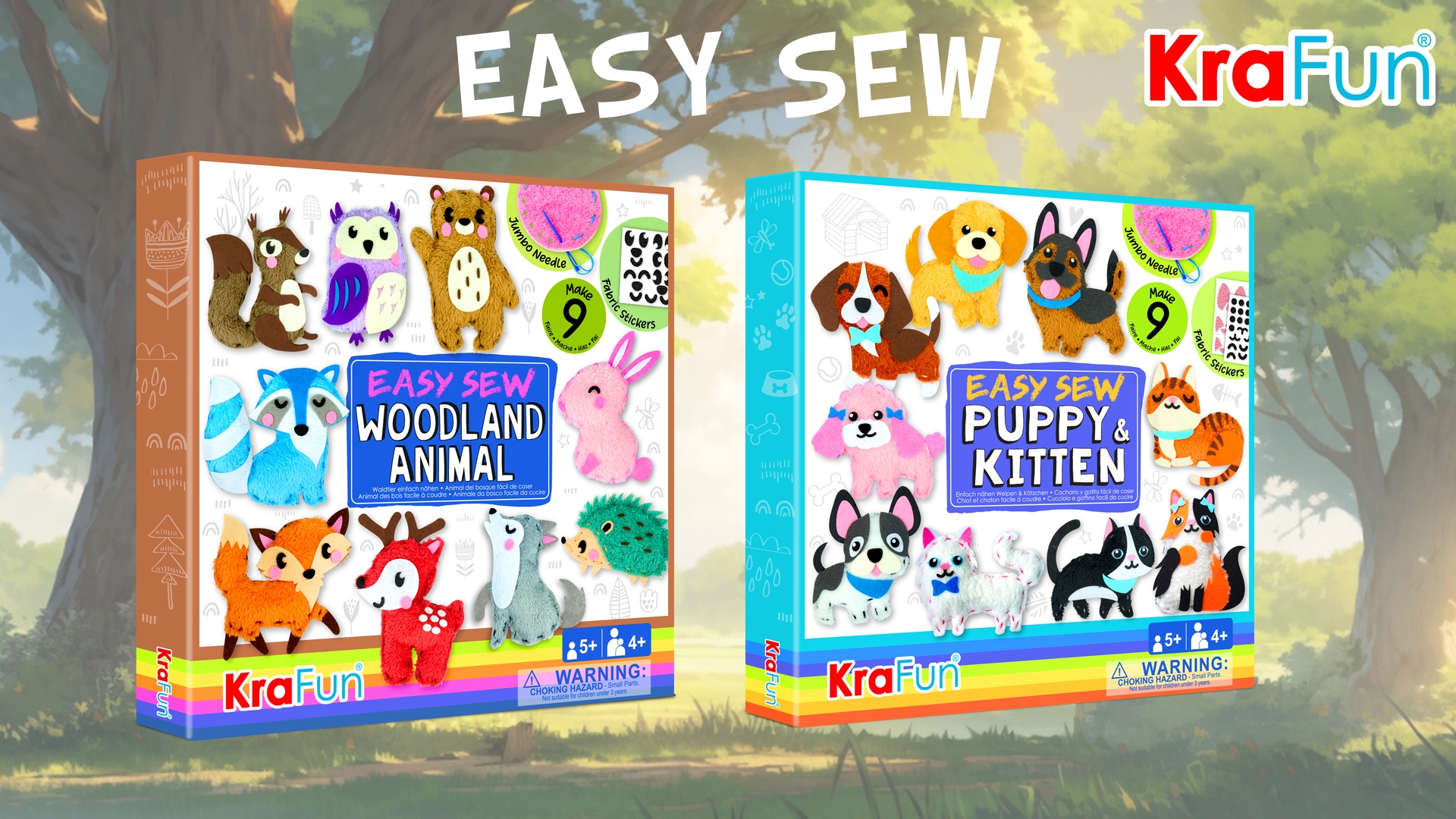 Snapklik.com : Easy Sewing Kit For Beginner Kids Arts & Crafts, 8 Easy ...