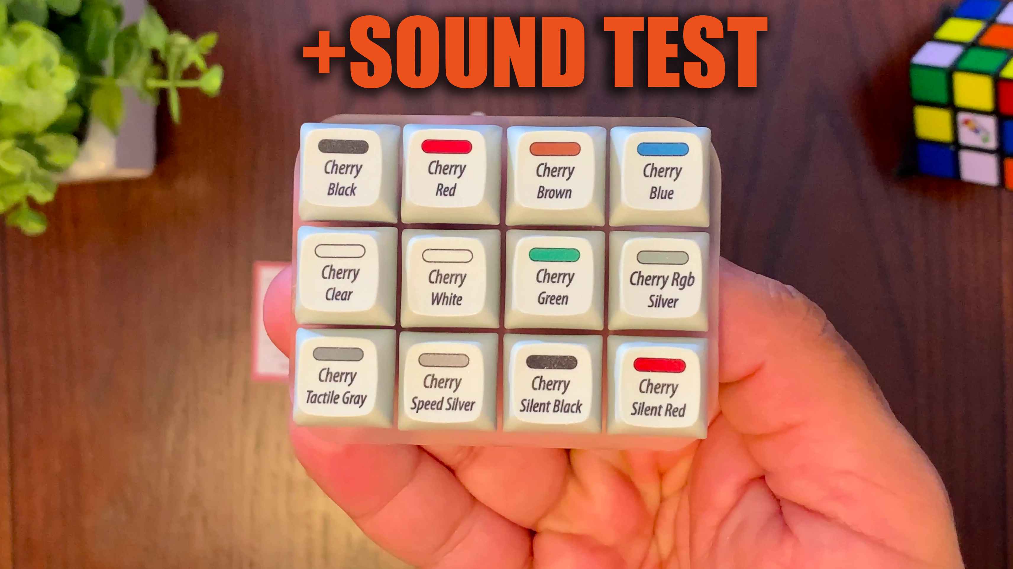 Watch Griarrac Cherry MX Switch Tester Mechanical Keyboard Sampler on ...